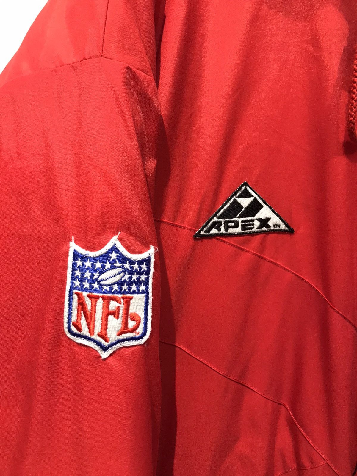 Vintage 90s vintage retro NFL San Francisco 49ers apex parka puff | Grailed