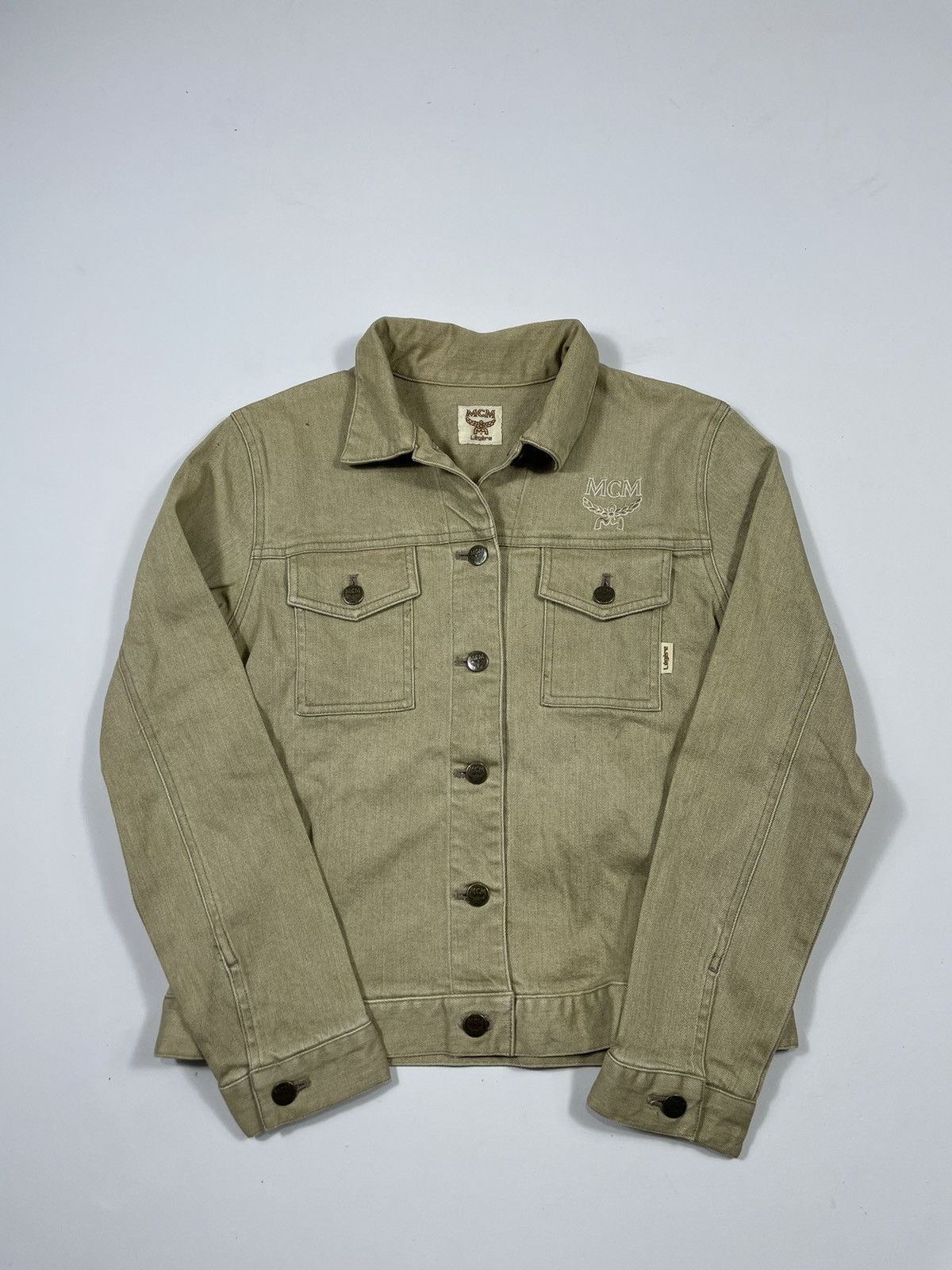 MCM Vintage MCM Legere Trucker Denim Jacket | Grailed