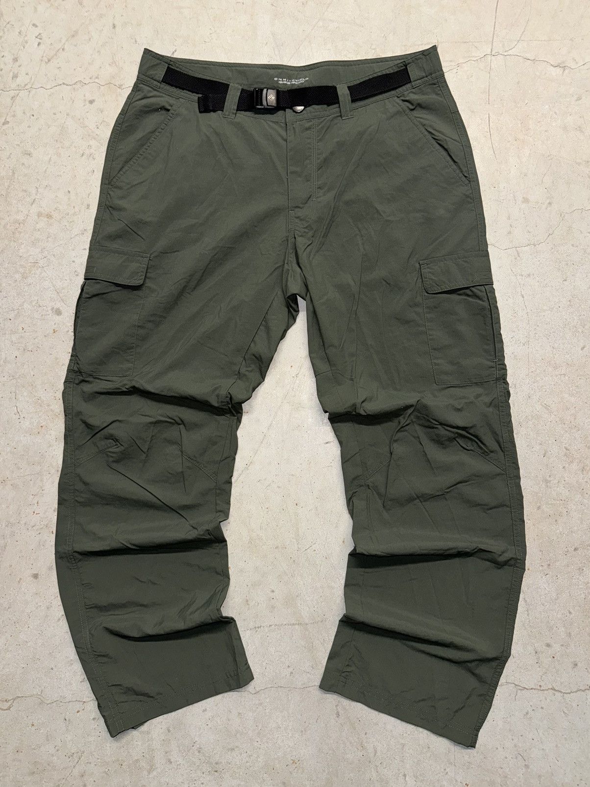 Vintage Crazy Vintage 90s Baggy Cargo Techwear Utility Green Pants ...