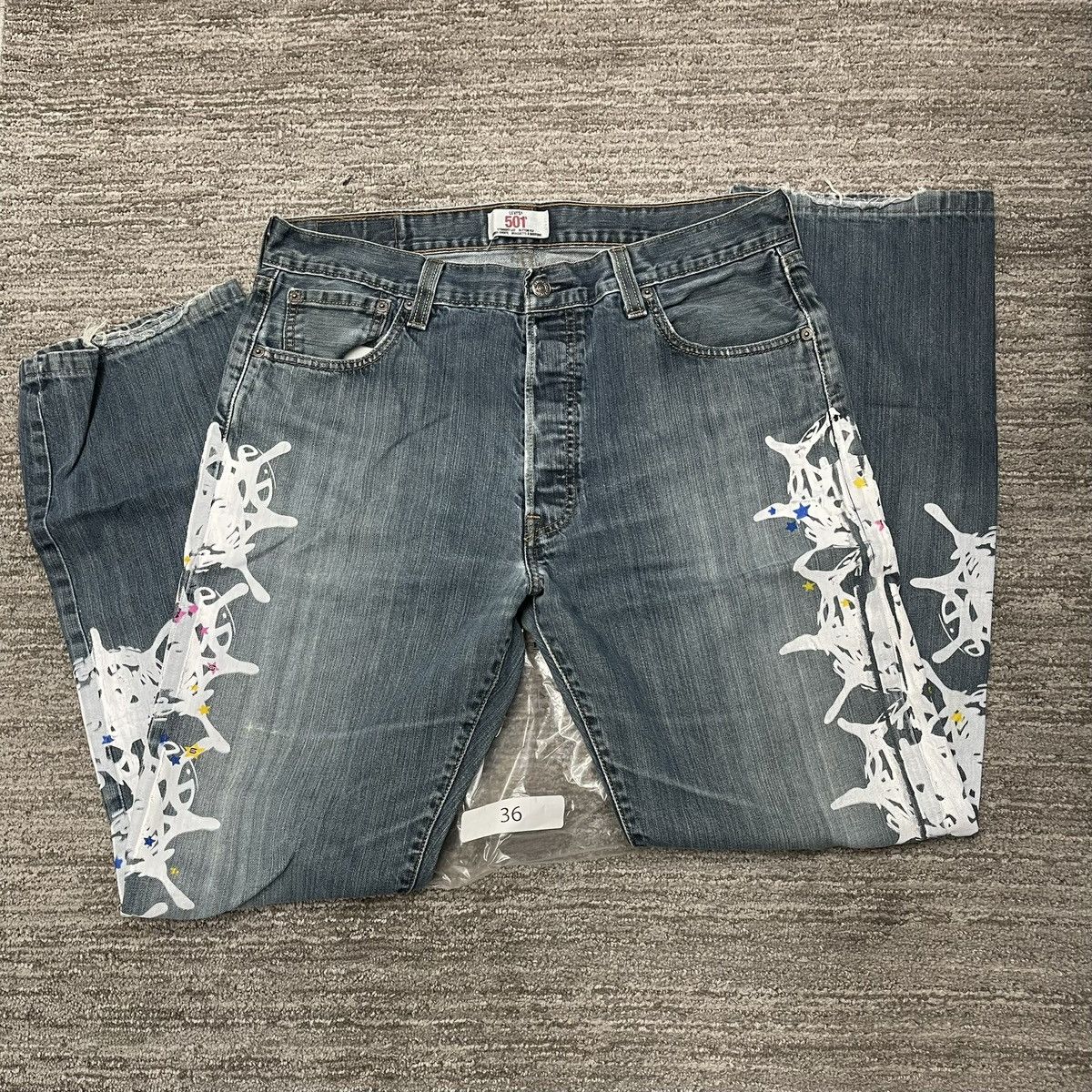 Levi's Vintage Clothing × Spider Worldwide Sp5der Vintage Web Jean ...