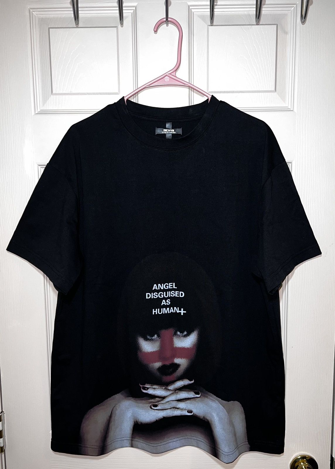 Other × Streetwear × Vintage Angel disguised as human oversized tee ...