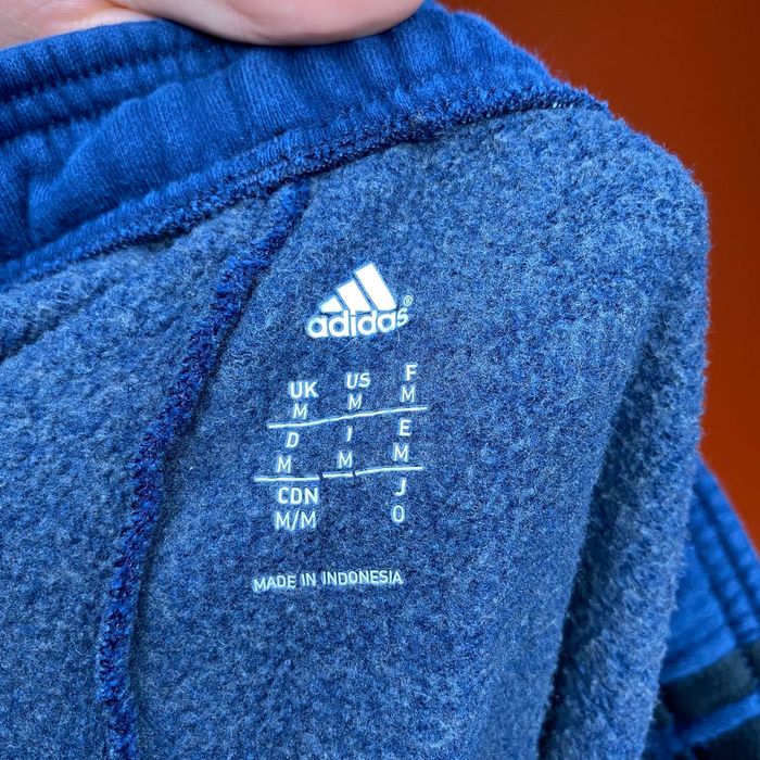 Adidas Navy Blue Adidas Sweatpants Black 3 Stripes Relaxed Fit | Grailed