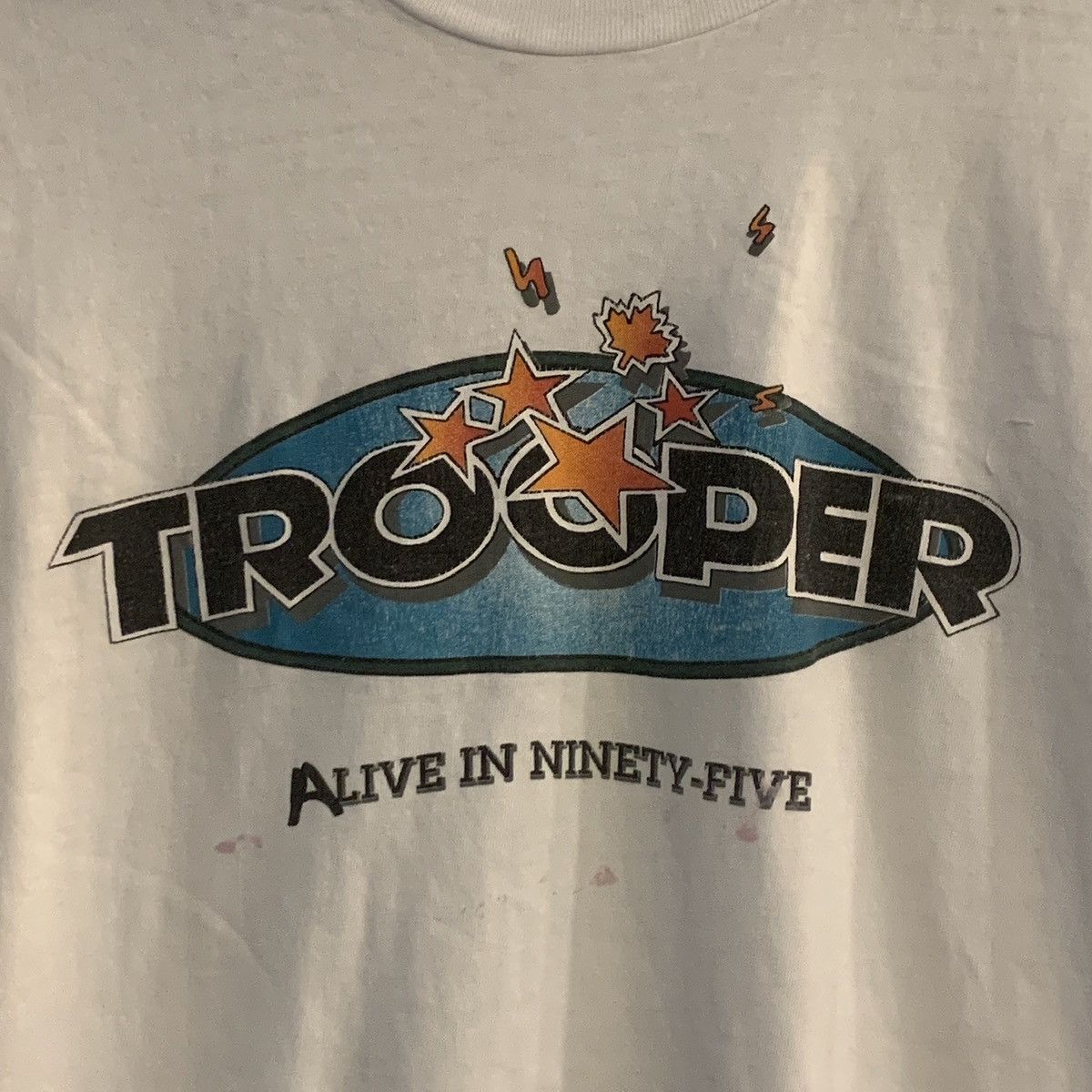 Band Tees × Streetwear × Vintage Vintage Trooper Band T shirt 90s 2000s ...
