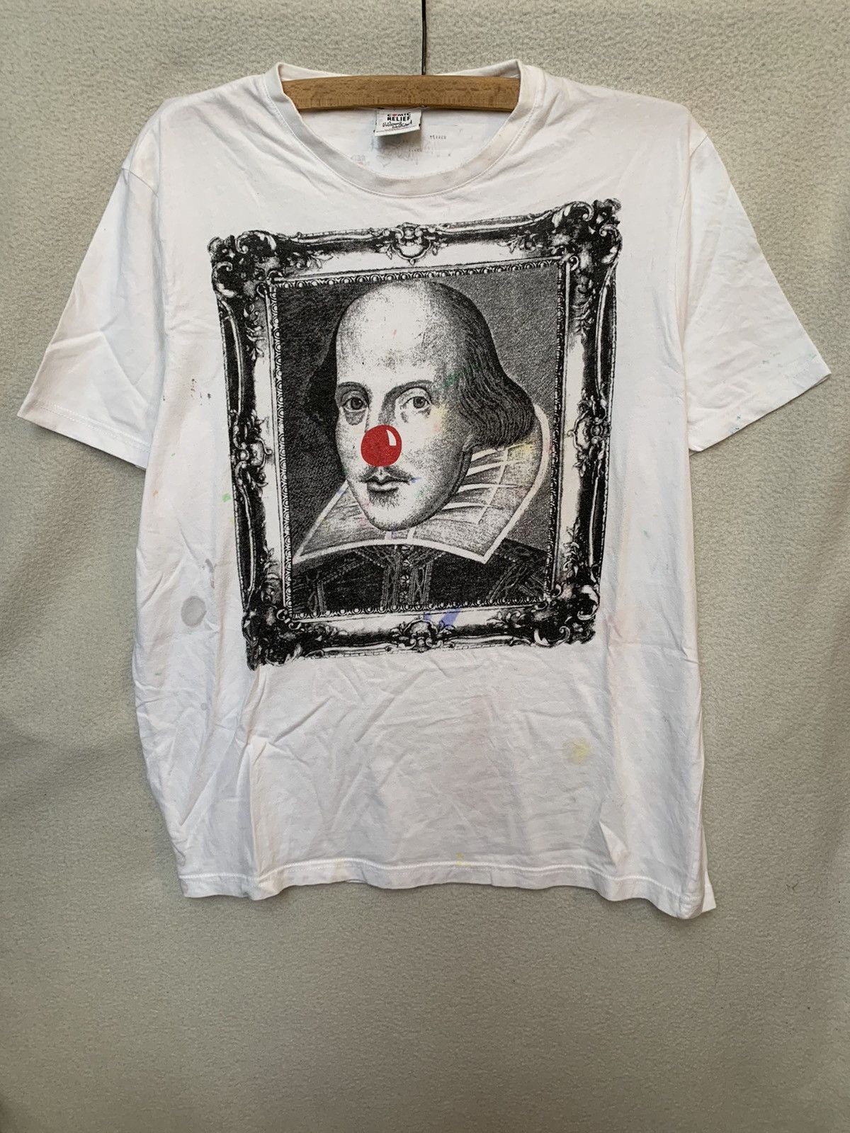 Vivienne Westwood Custom Vivienne Westwood Comic Relief Shakespeare T ...