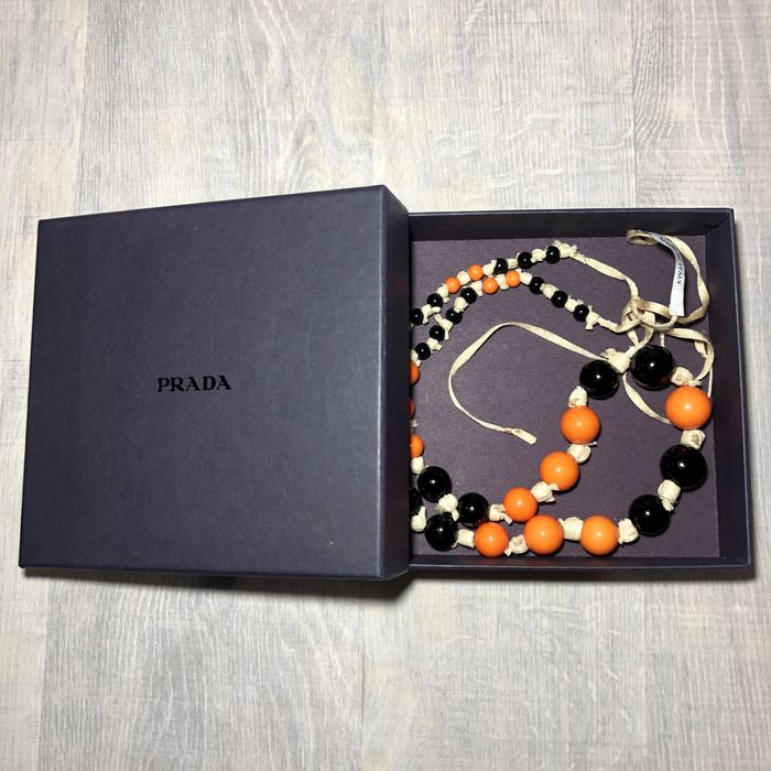 Prada Prada Ethnically Ball Chains Neckless | Grailed