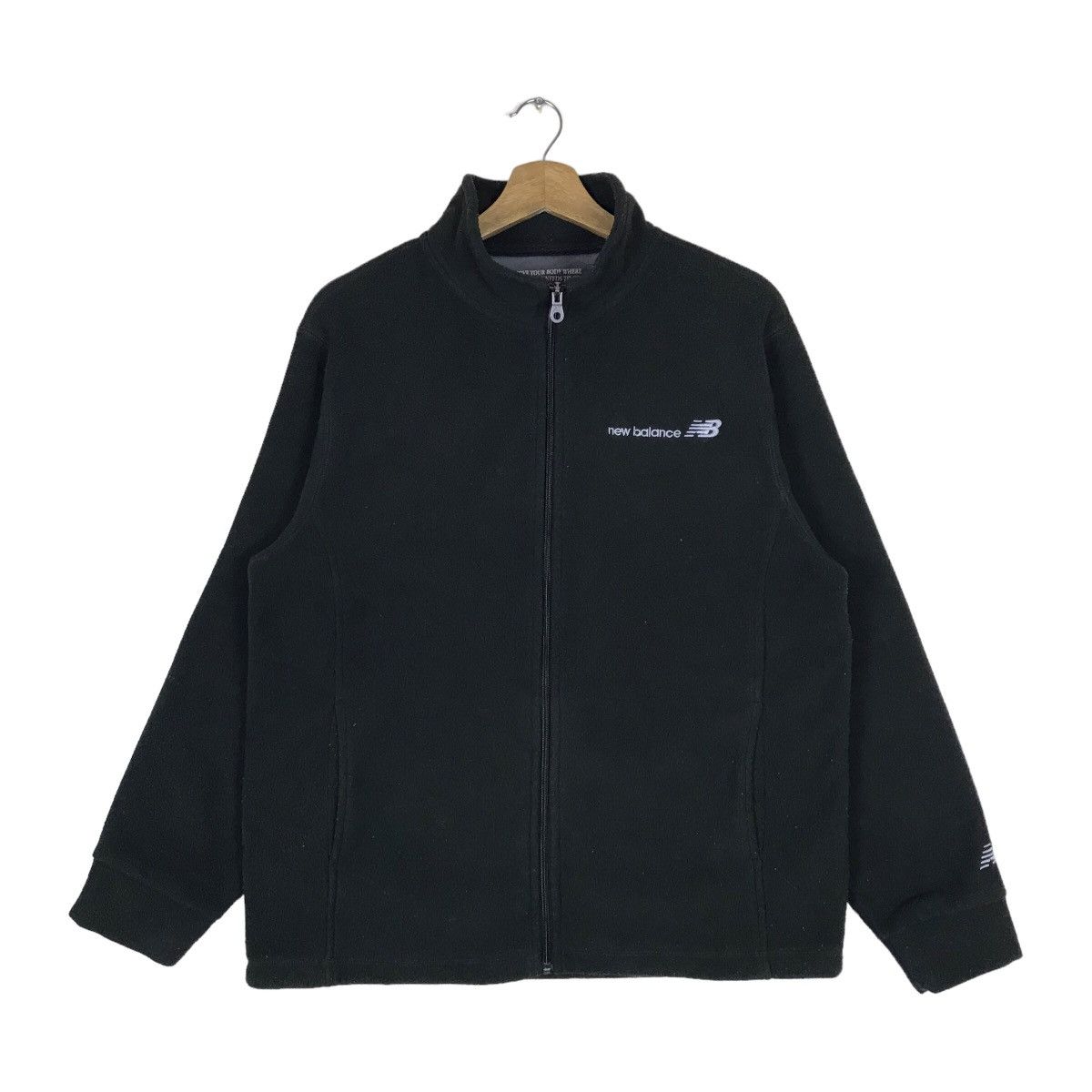 New Balance New Balance Black Fleece Jacket | Grailed