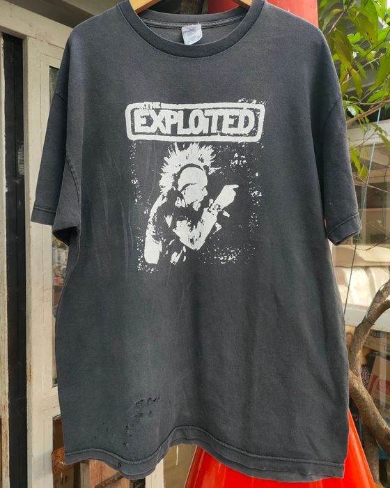 Band Tees Vintage The exploited shirt | Grailed
