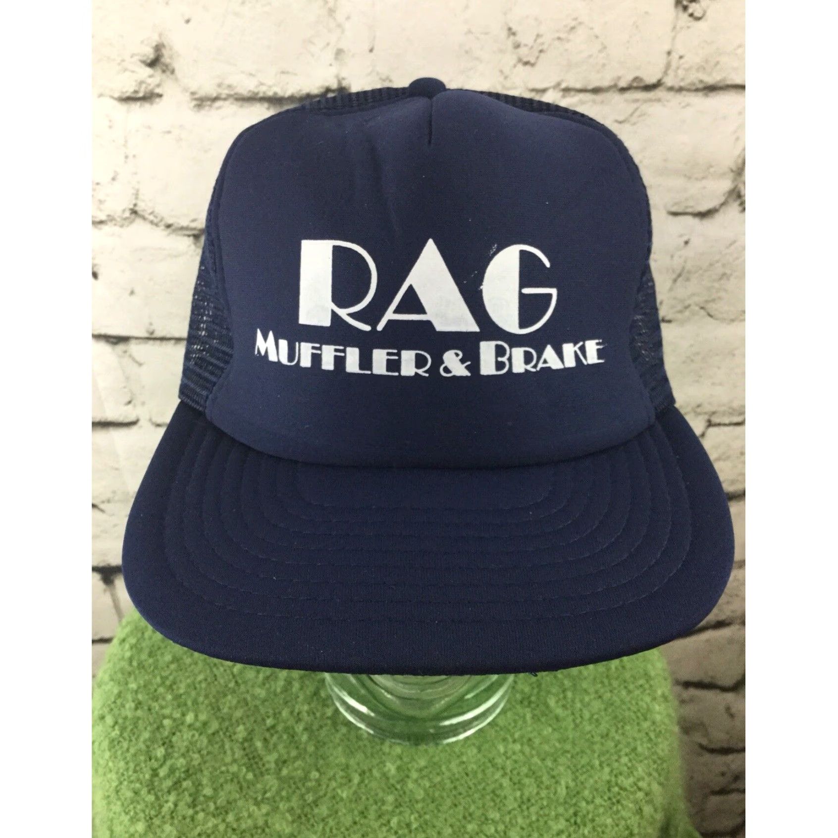 Bally Vintage Inspired Rag Muffler and Brake Retro Style Snapback ...