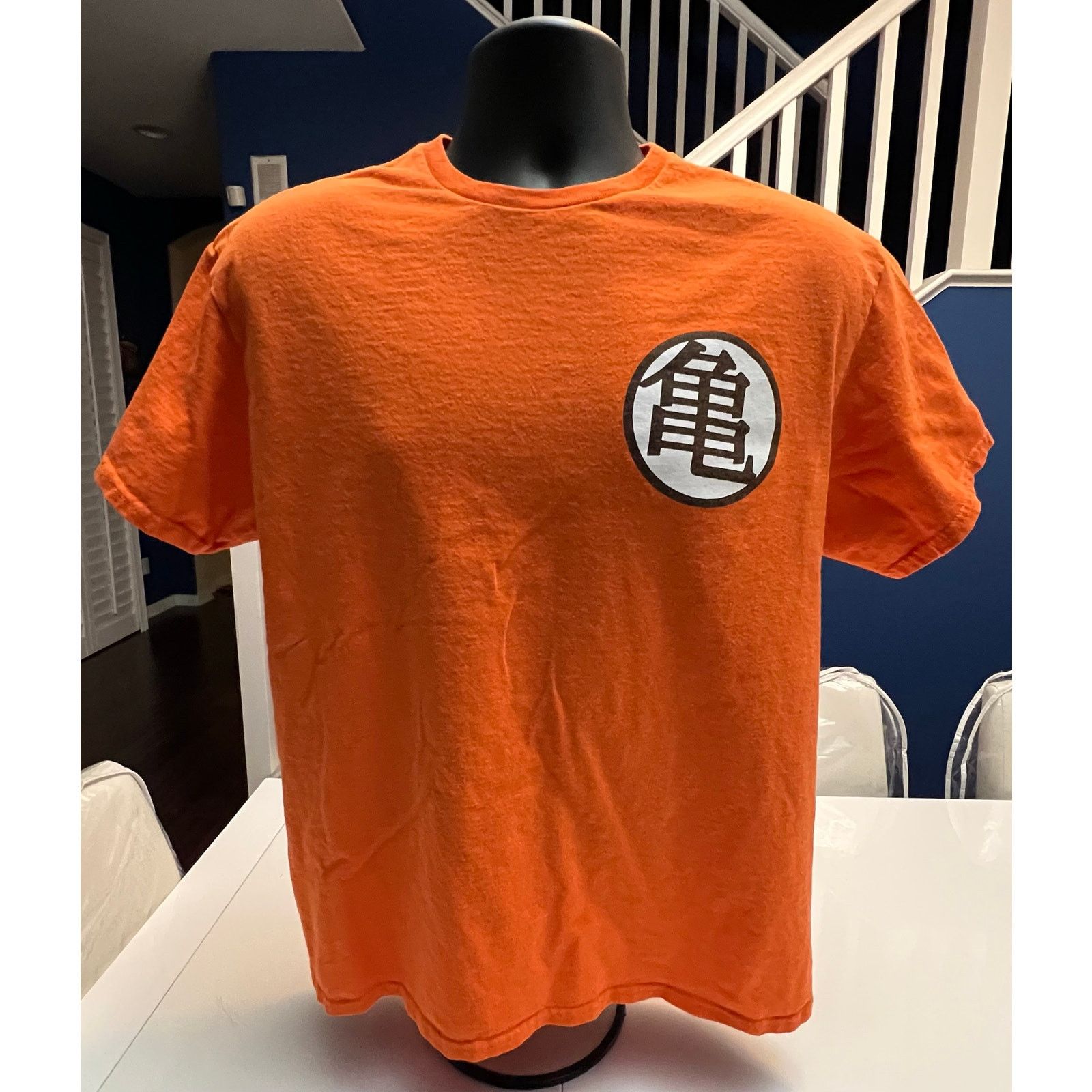Ripple Junction DragonBall Z Goku Kanji Symbol Orange Shirt DBZ Size ...