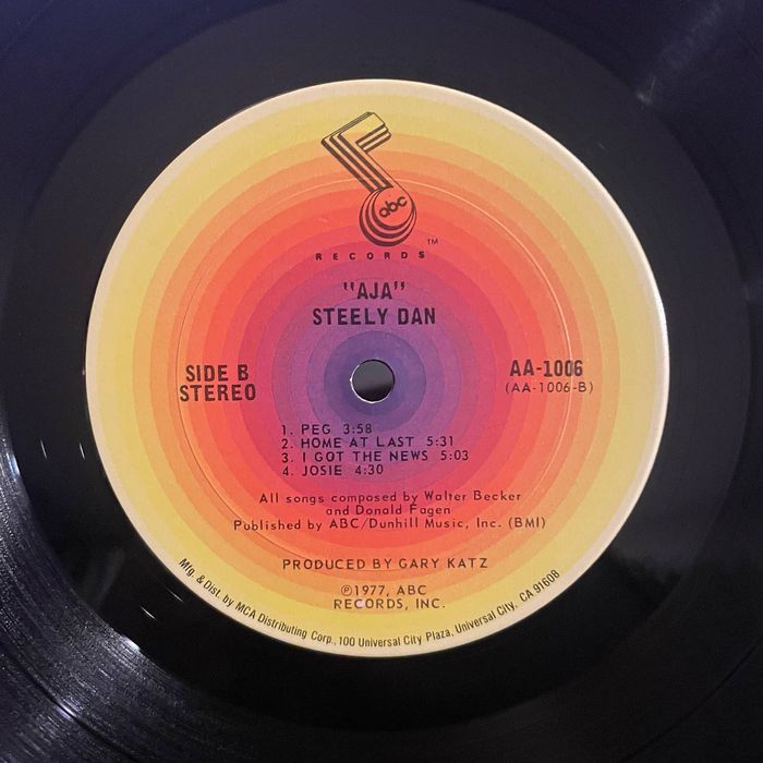 Blank Steely Dan - Aja LP vintage vinyl record classic jazz rock | Grailed