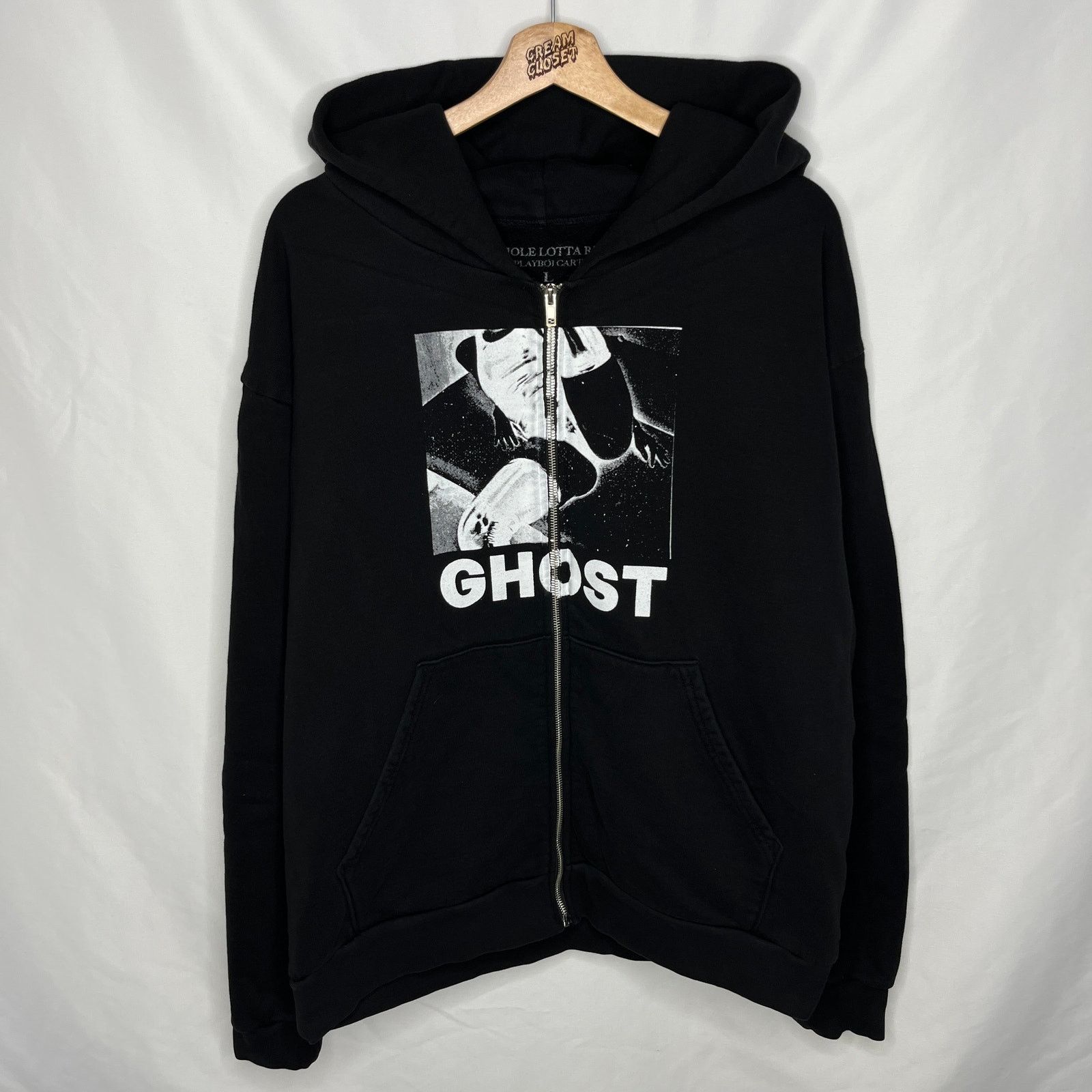 Playboi Carti YVL Opium I Am Music Whole Lotta Red Ghost Tour Merch Zip ...