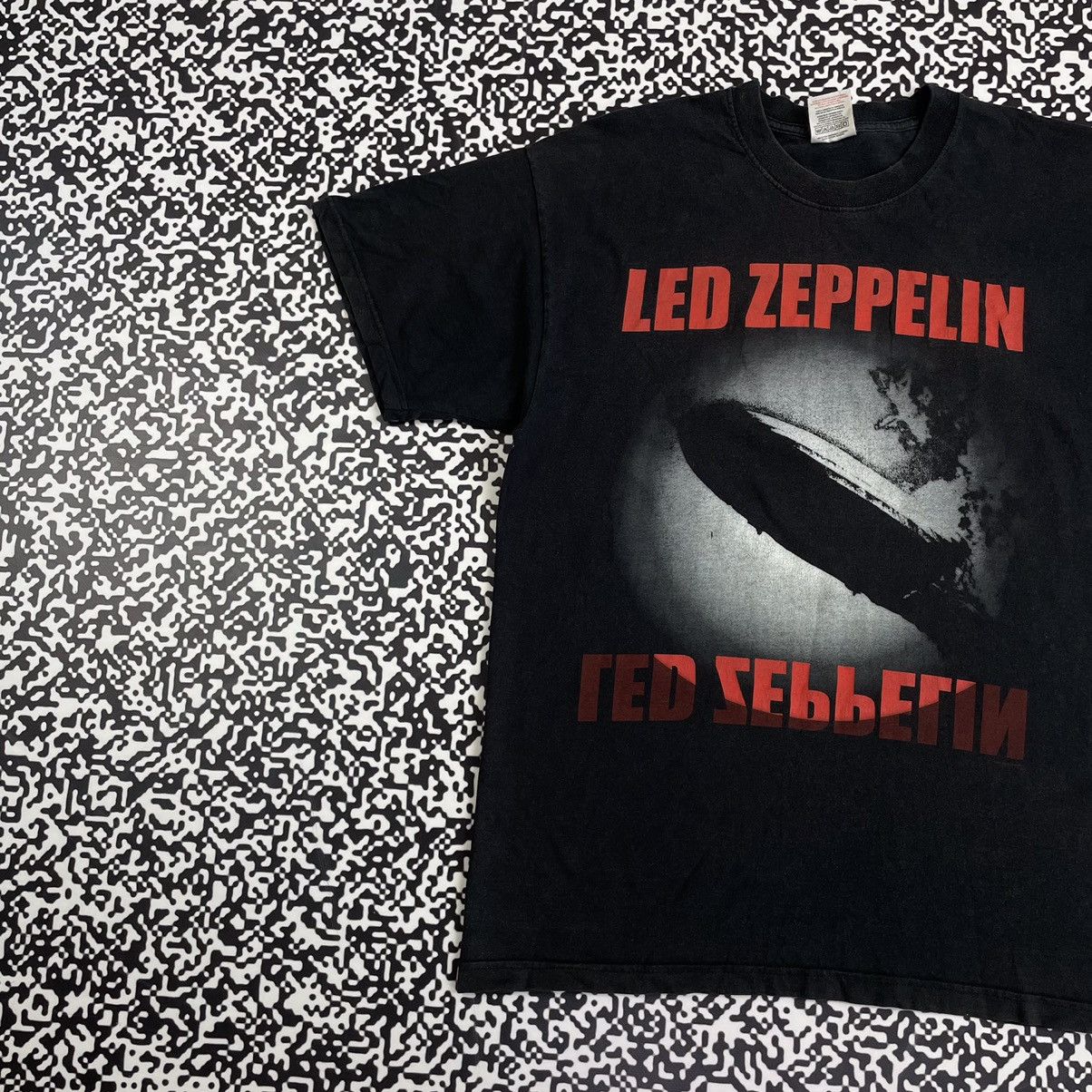 Vintage Vintage 90s LED ZEPPELIN Band Rock RARE T-shirt Streetwear ...