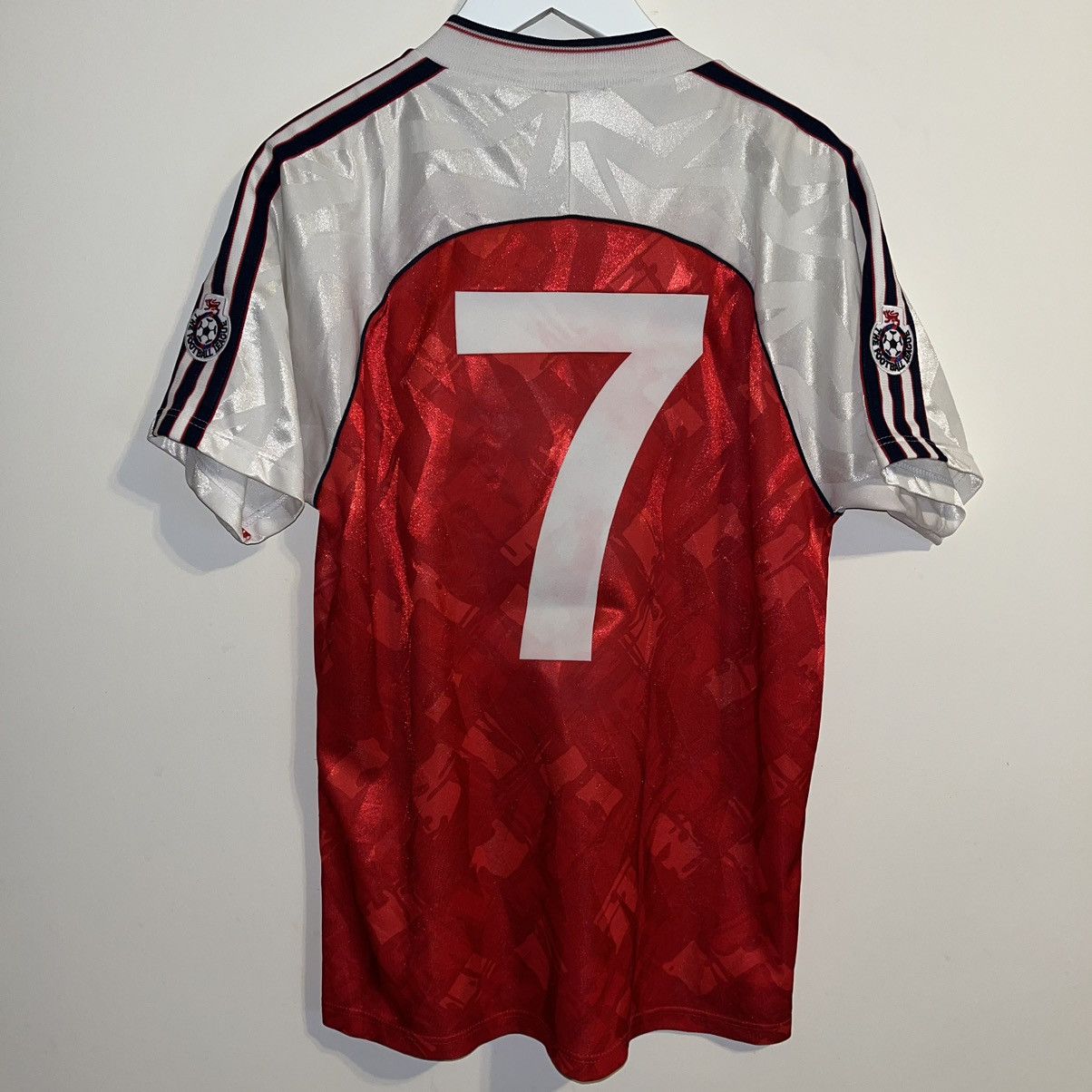 Adidas MINT 1990-1991-1992 Arsenal Home #7 England First Division | Grailed