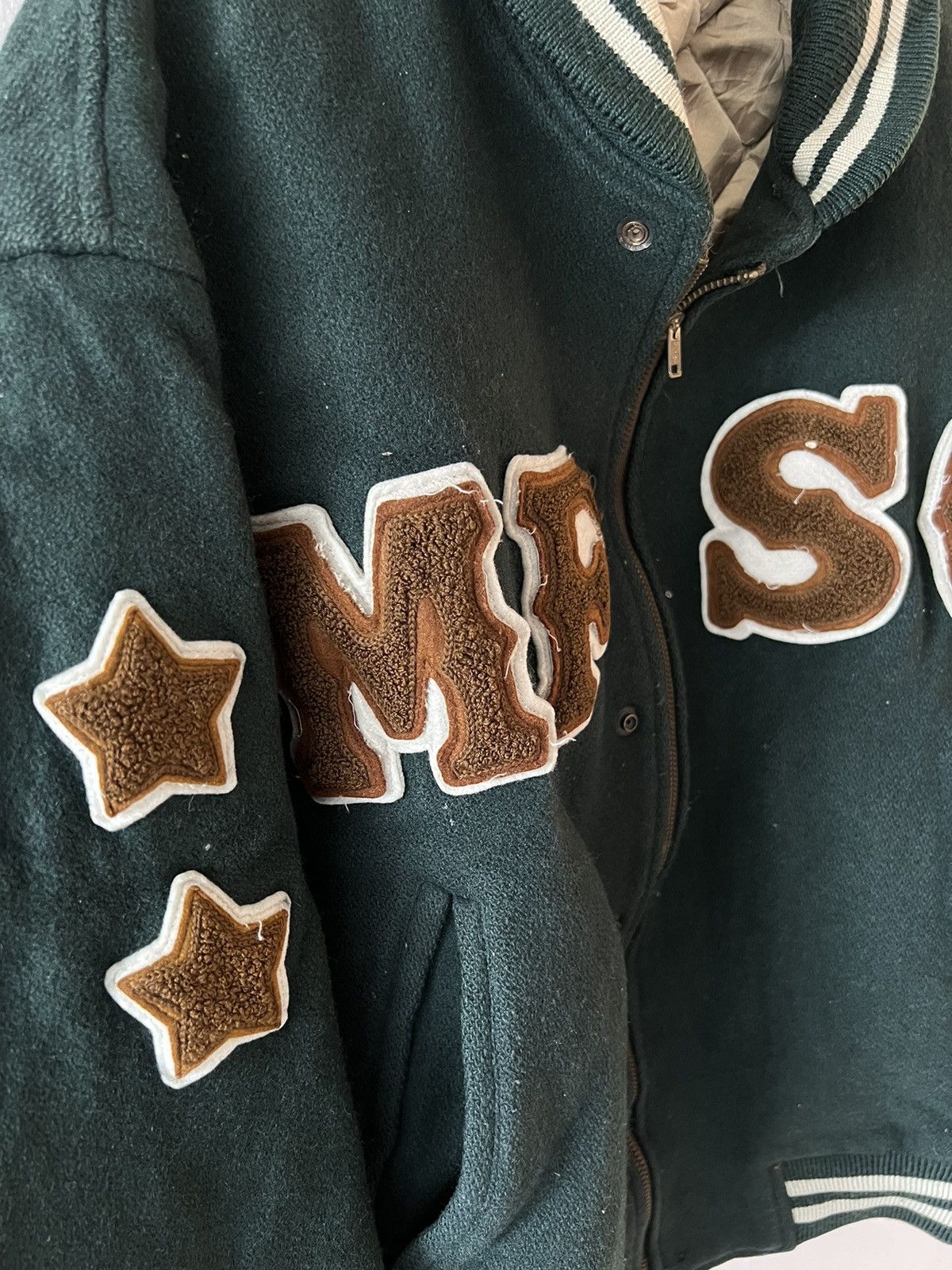 Mcgregor × Streetwear × Vintage 70s Vintage Mcgregor Wool Leather ...