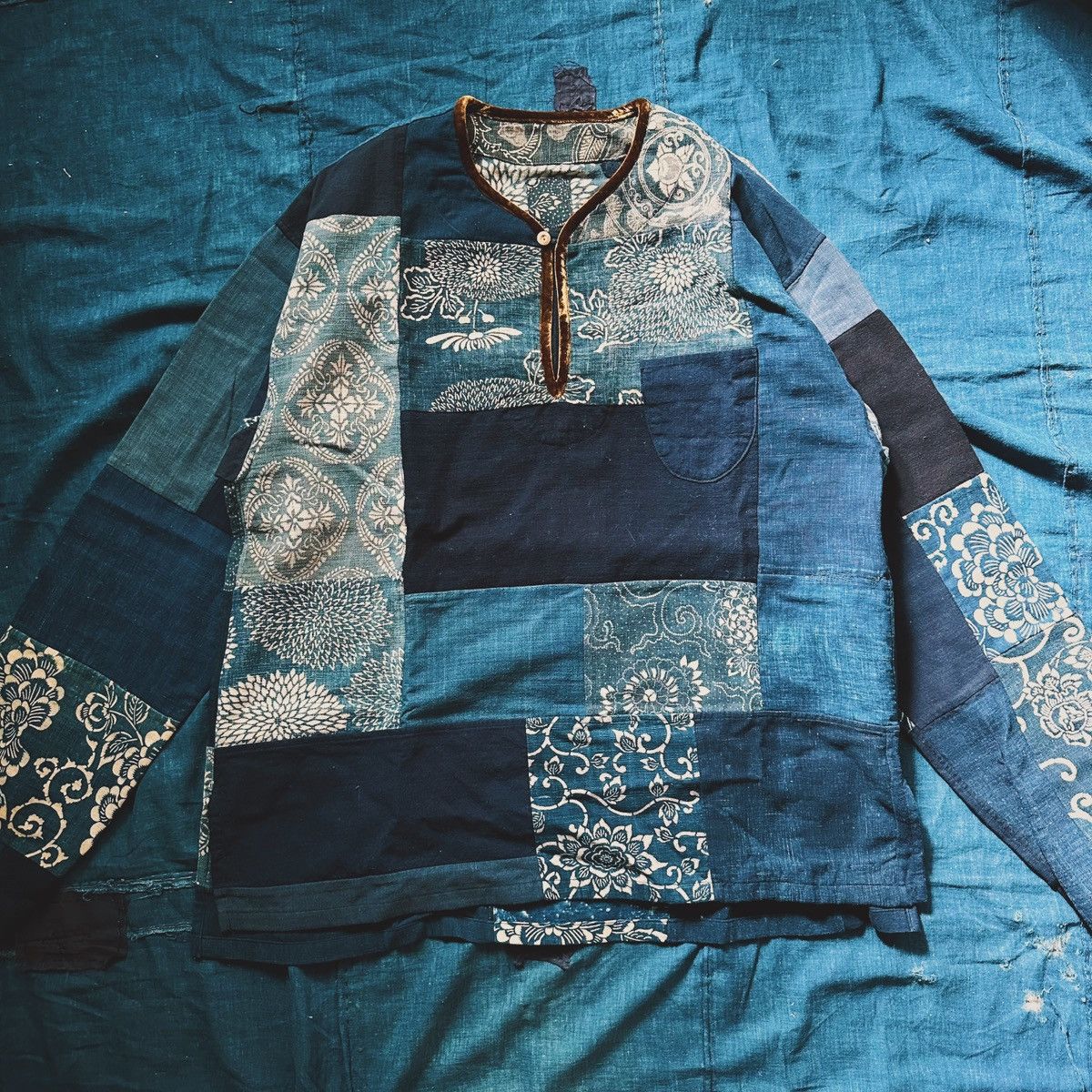 Visvim ICT tunic kofu indigo pattern | Grailed