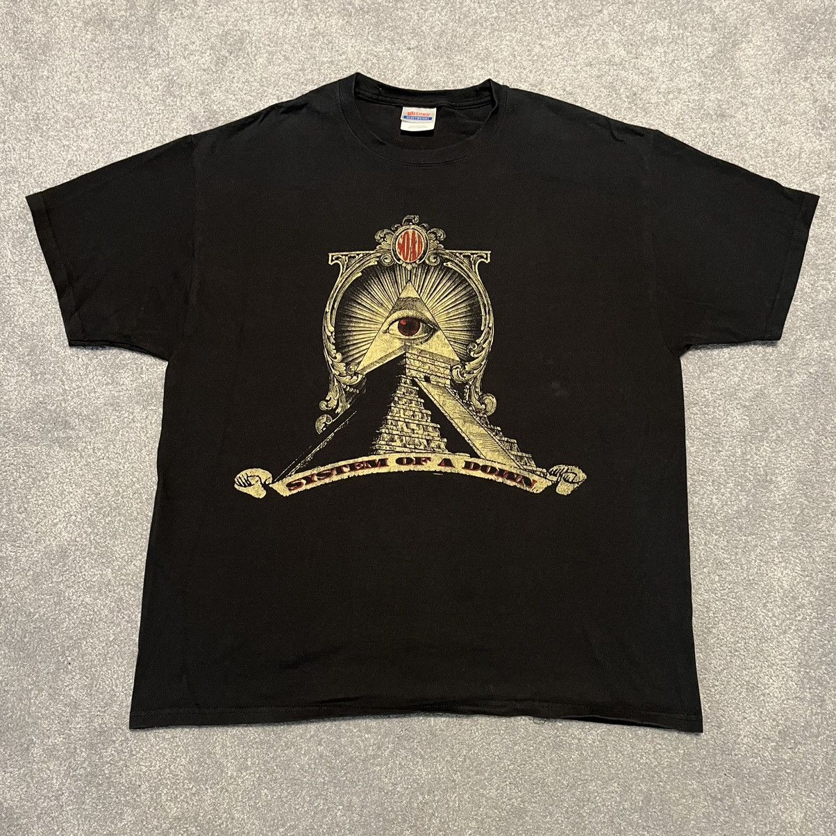 Band Tees × Rock T Shirt × Vintage Vintage 2000s System of a Down ...