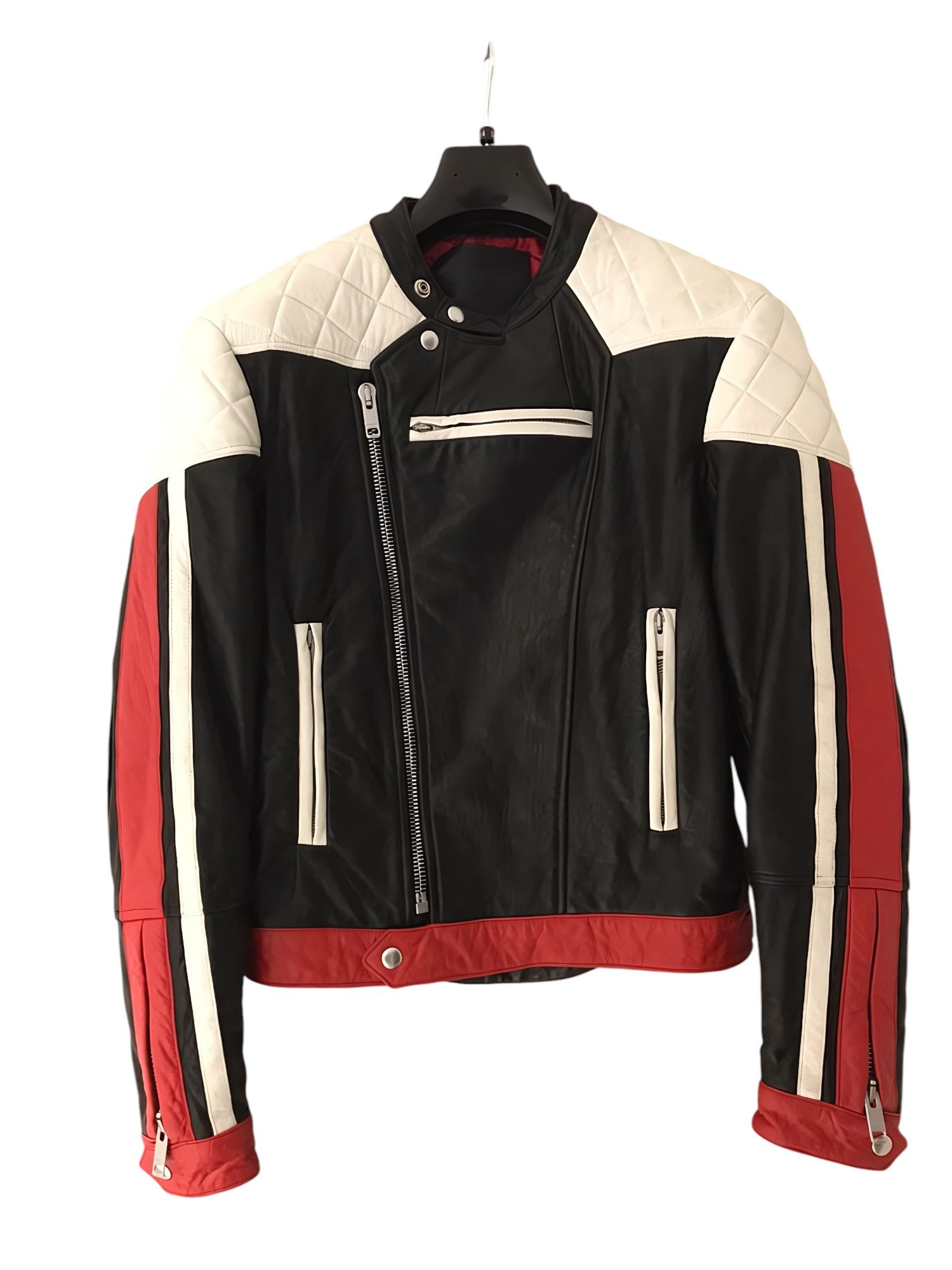 Givenchy LEATHER BIKER RACER JACKET | Grailed