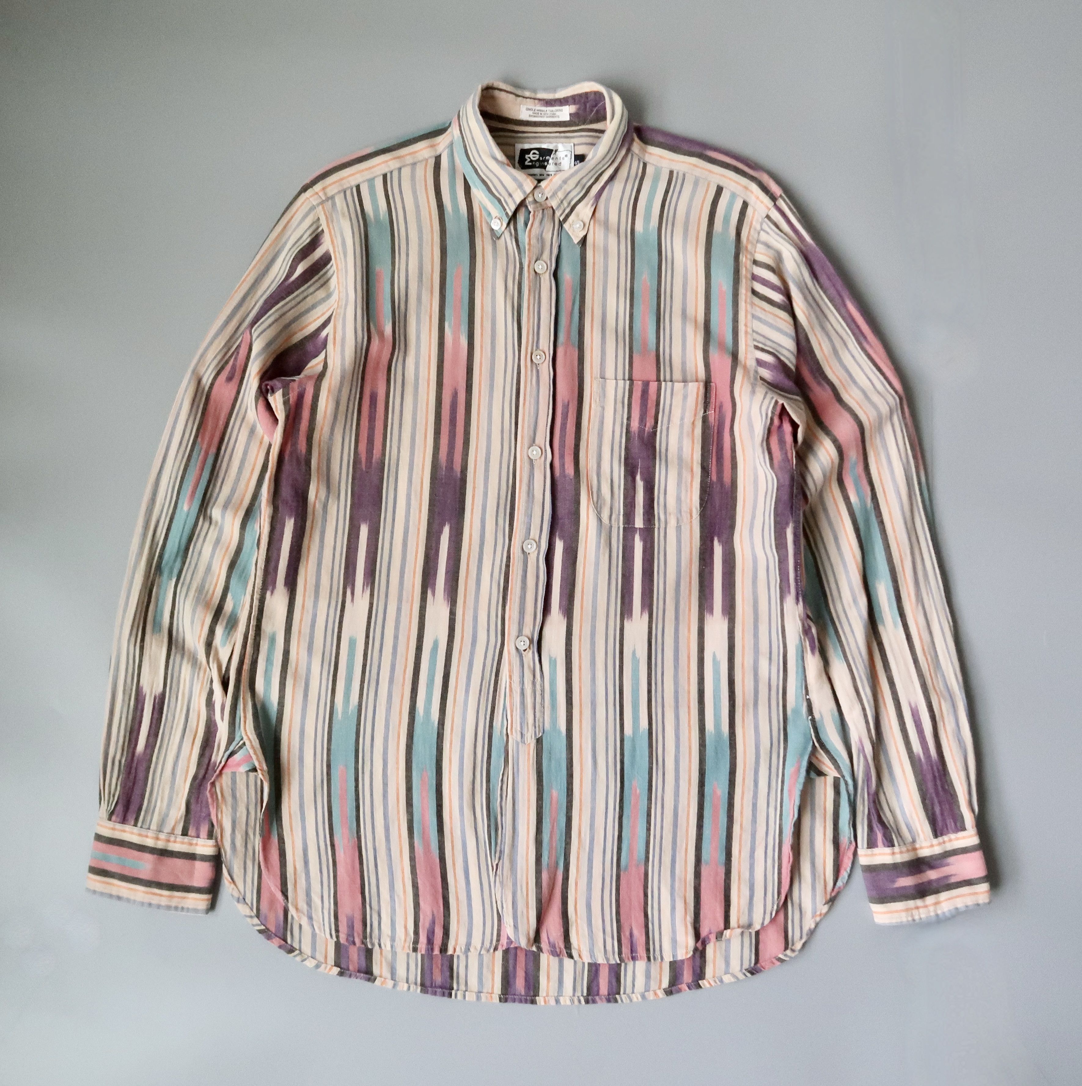 Engineered Garments VTG 2000s Engineered Garments azteca pattern BD ...