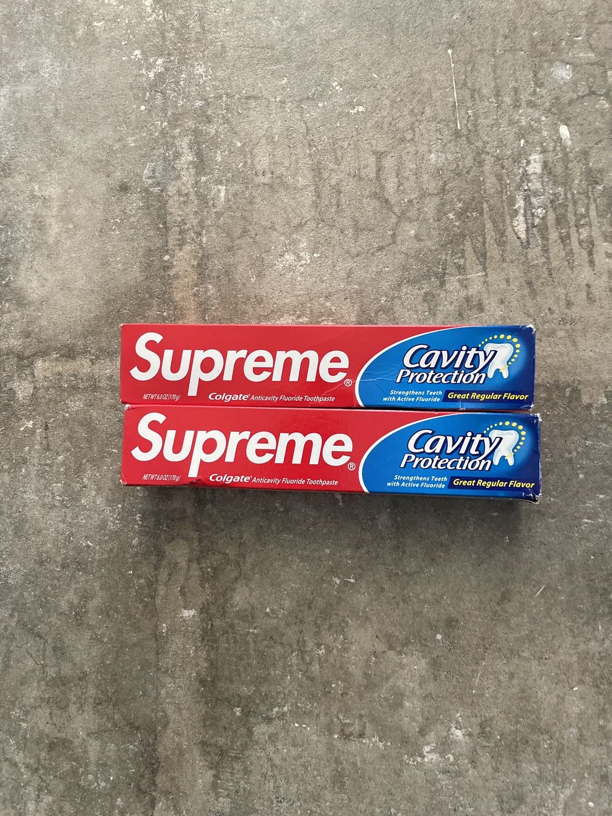Hype × Supreme Supreme Colgate Toothpaste 2 Pack Bundle | Grailed