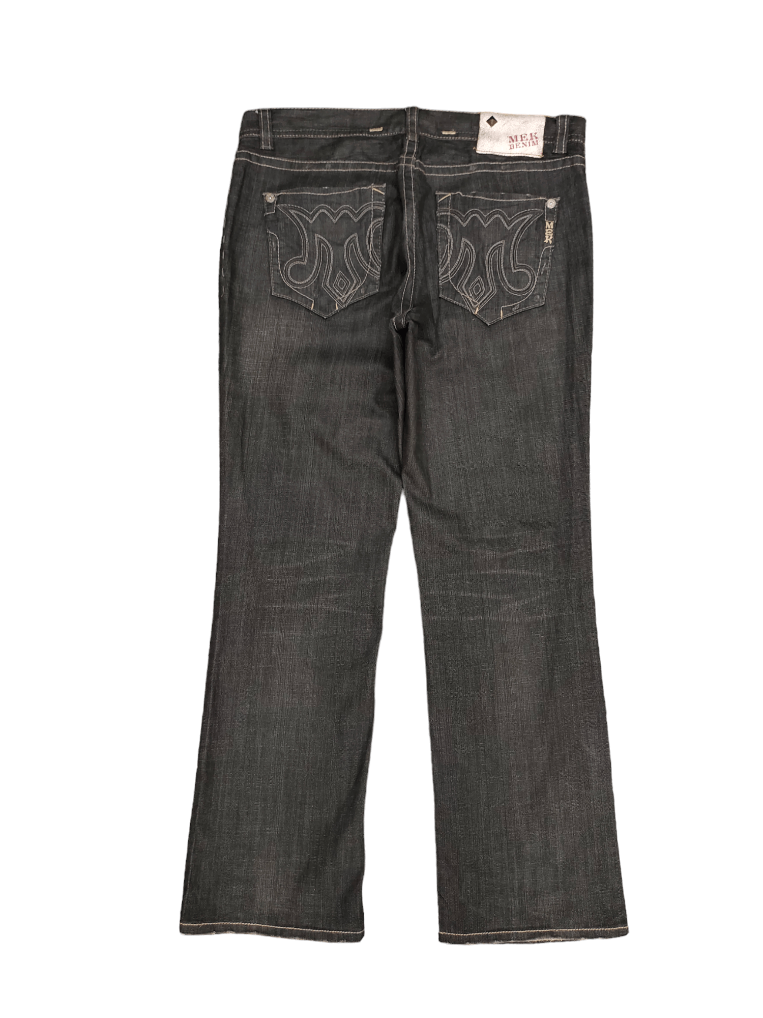 Mek Denim Baggy Jeans Mek Denim Wide Leg Inspire Chrome Hearts | Grailed