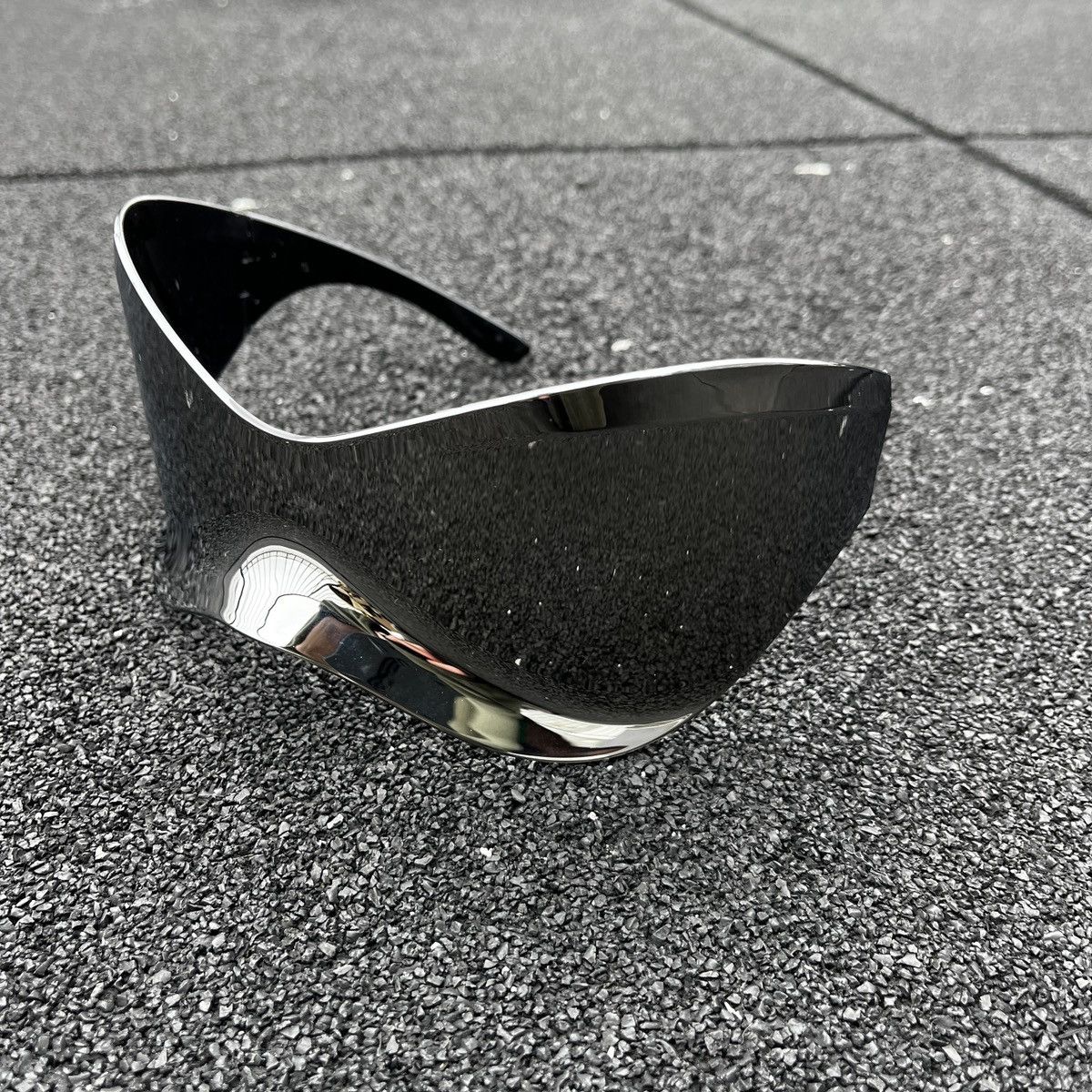 Designer Avant Garde Futuristic Shield Sunglasses (unisex) | Grailed