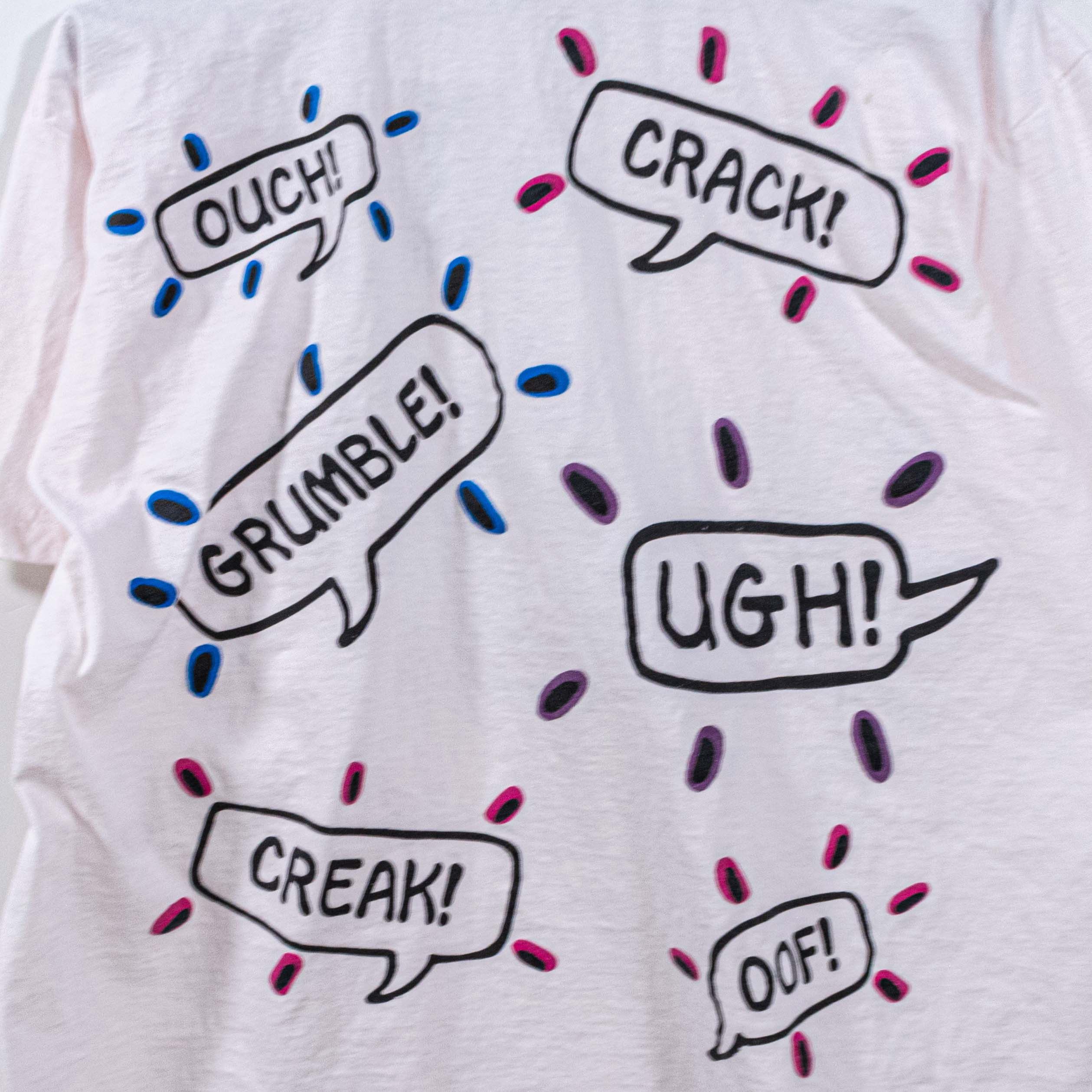 Art × Humor × Vintage Body Language AOP T-Shirt Fitness Joke Funny VTG ...