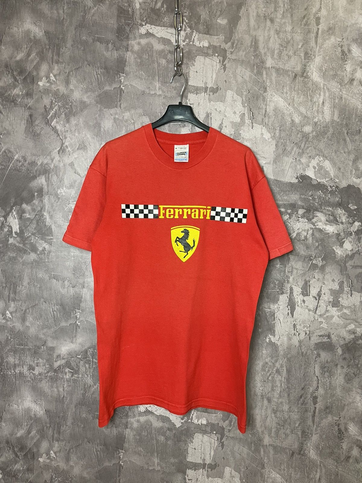 Ferrari 90s Ferarri Formula Uno Racing Logo T shirt | Grailed