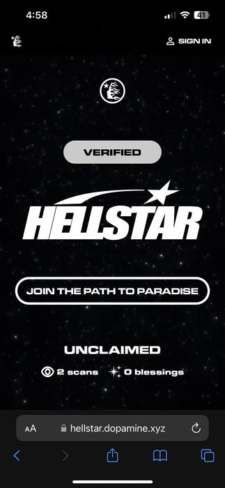 HELLSTAR Hellstar Records Werewolf Letterman Jacket | Grailed