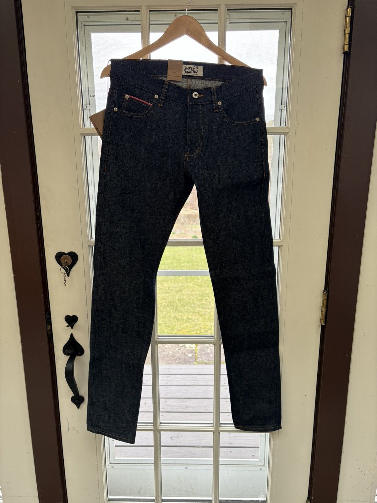 Naked & Famous Naked & Famous Raw Dirty Fade Selvedge (NEW) | Grailed