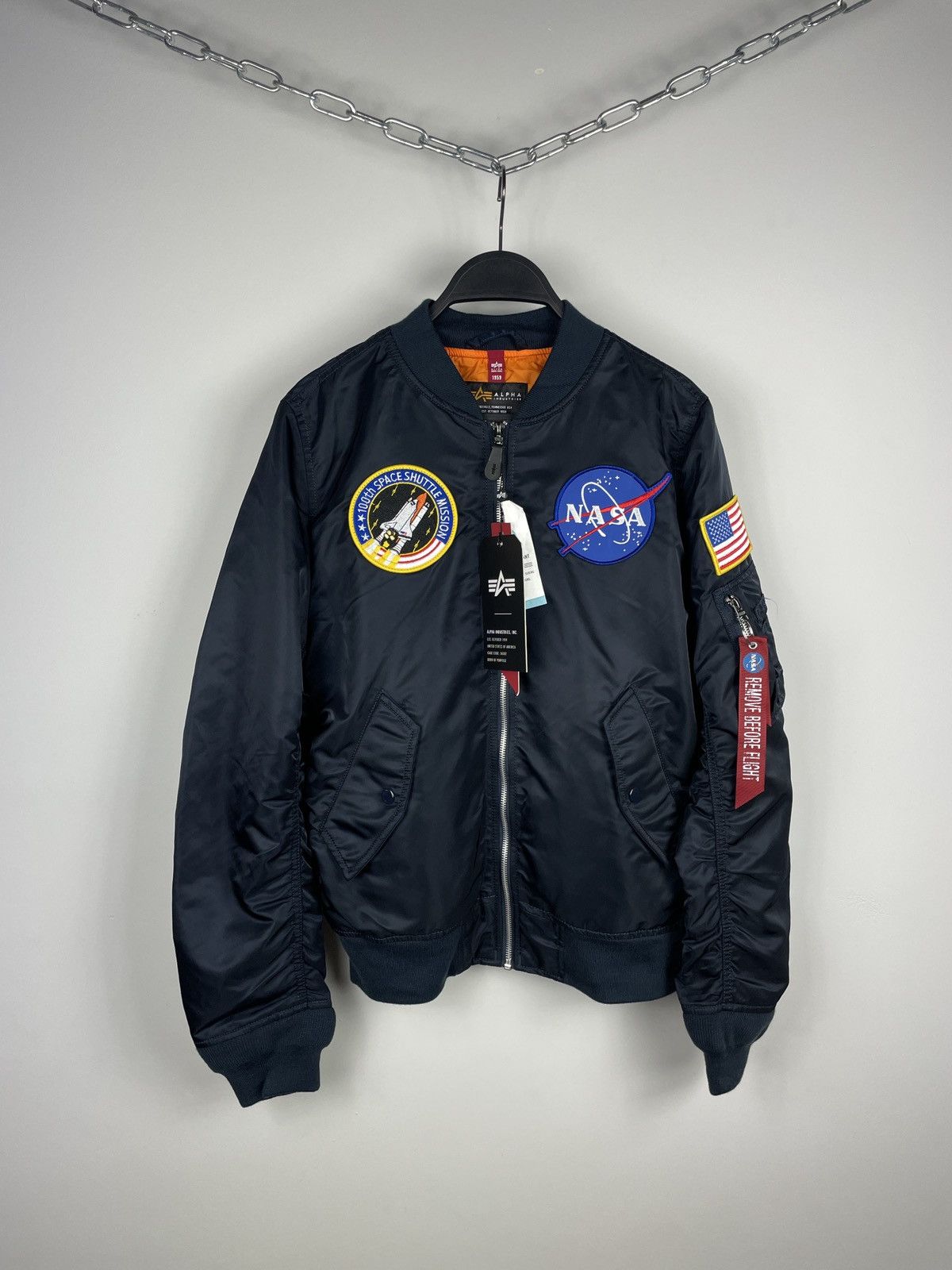 Alpha Industries × Nasa × Streetwear NEW!!! Alpha Industries X NASA MA ...