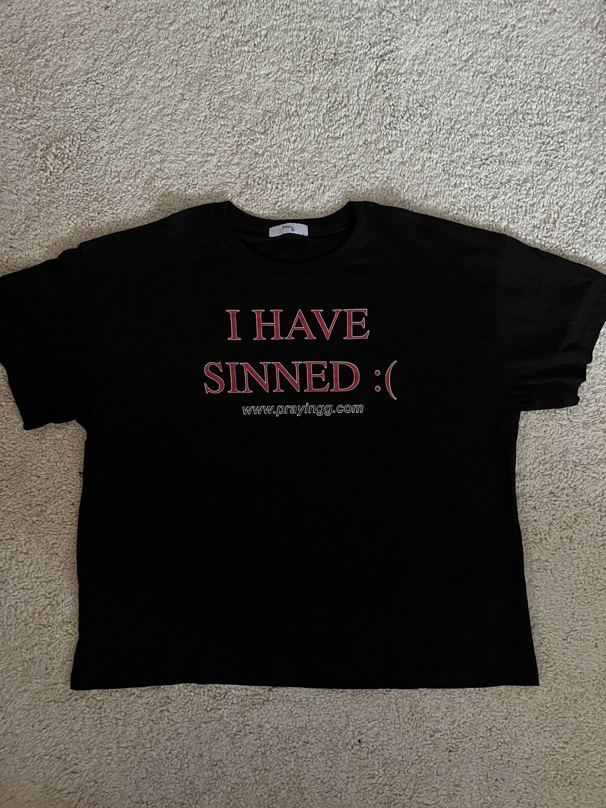 Praying Praying I have sinned tee | Grailed
