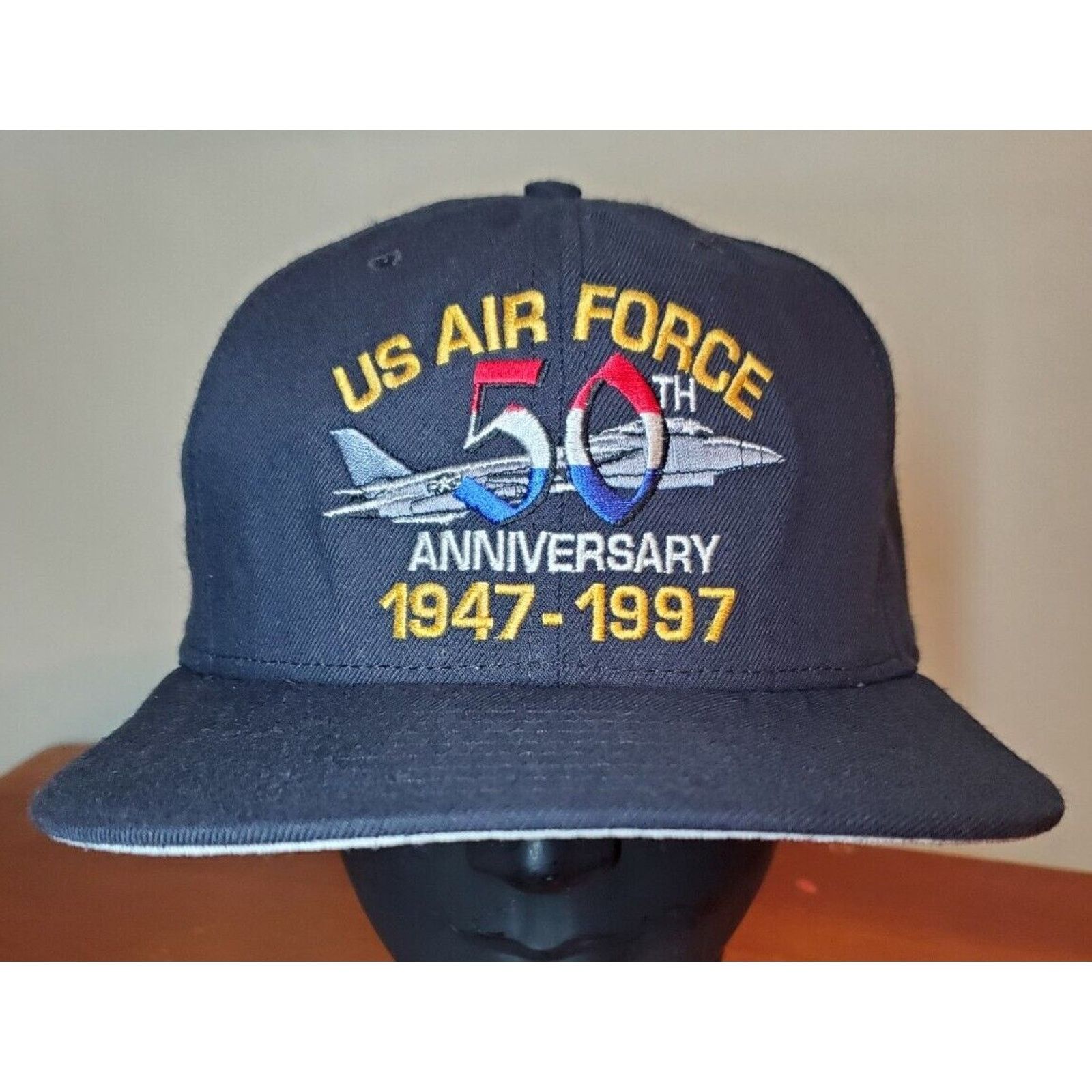 New Era US Air Force 1947- 1997 Hat 50th Anniversary Snapback Cap | Grailed