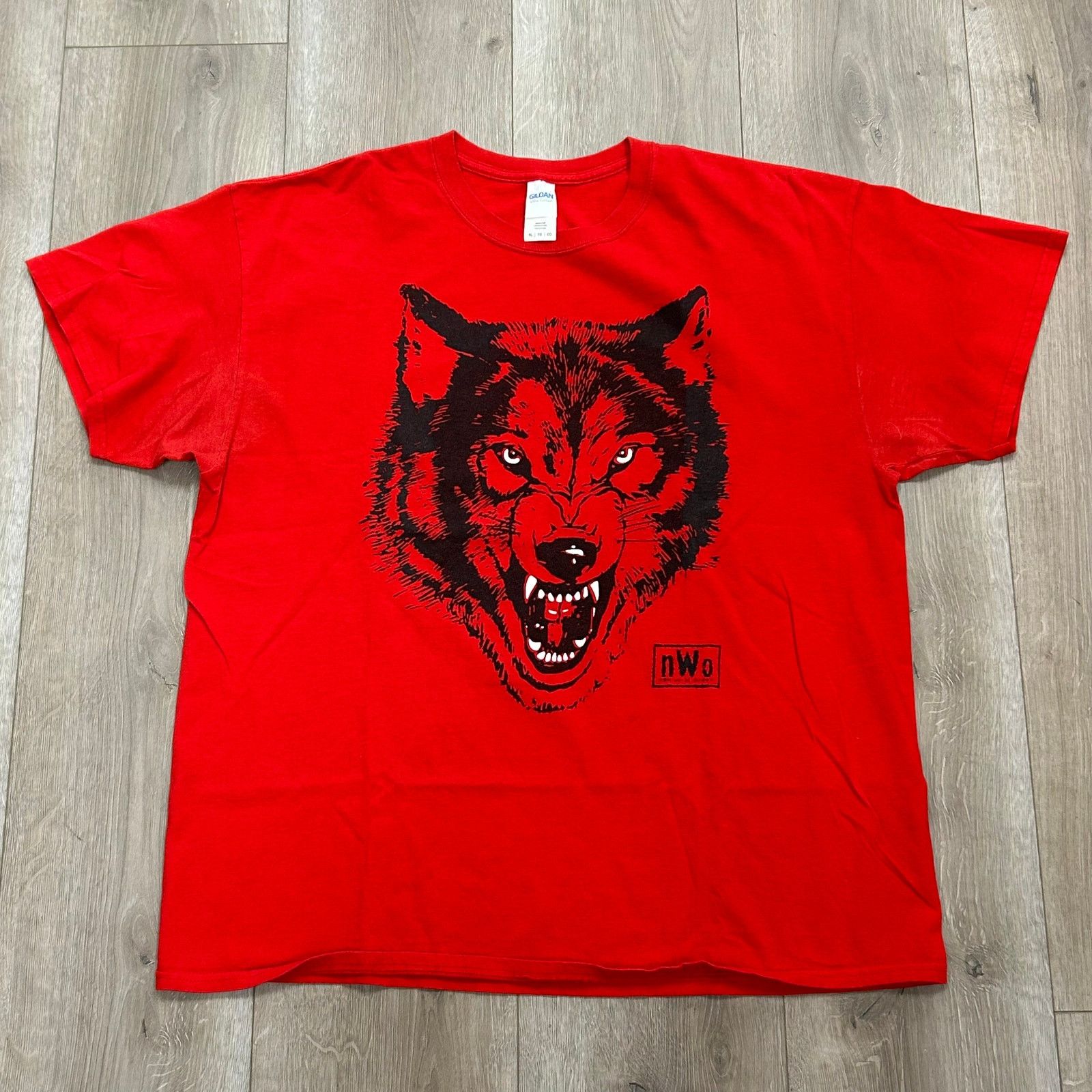 Vintage × WWE WCW NWO Wolfpack New World Order Wrestling Tee T Shirt ...