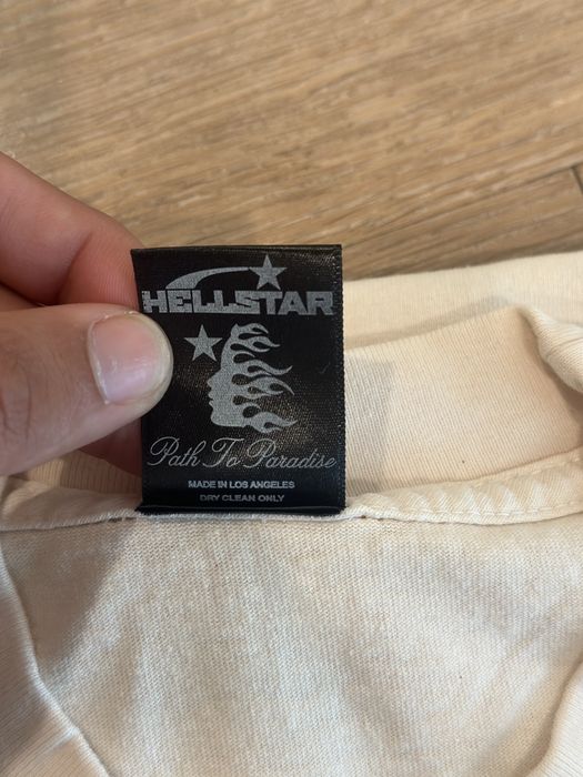 HELLSTAR HELLSTAR STUDIOS TOUR LOGO HUMAN DEVELOPMENT T-SHIRT | Grailed