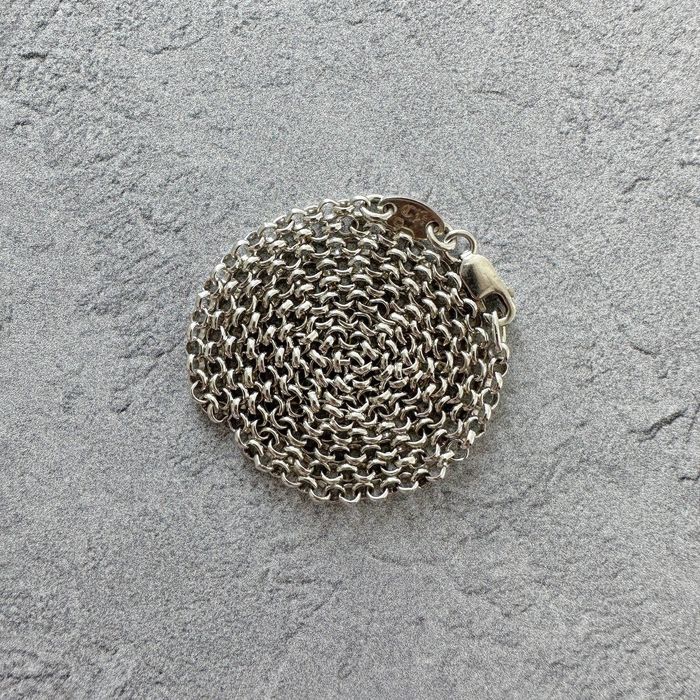 Chrome Hearts CHROME HEARTS ROLL CHAIN (NECK CHAIN) NECKLACE 18 INCHES ...