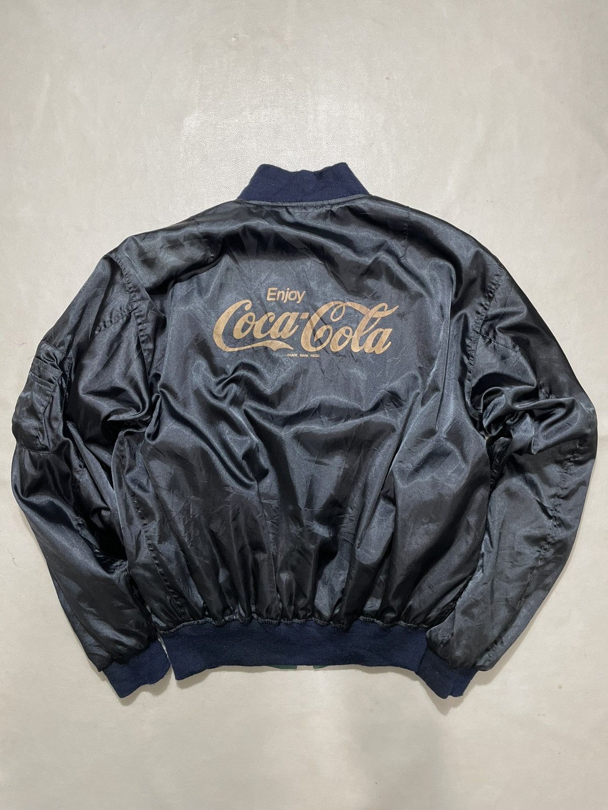 Vintage Vintage Coca Cola Jacket Reversible Bomber | Grailed