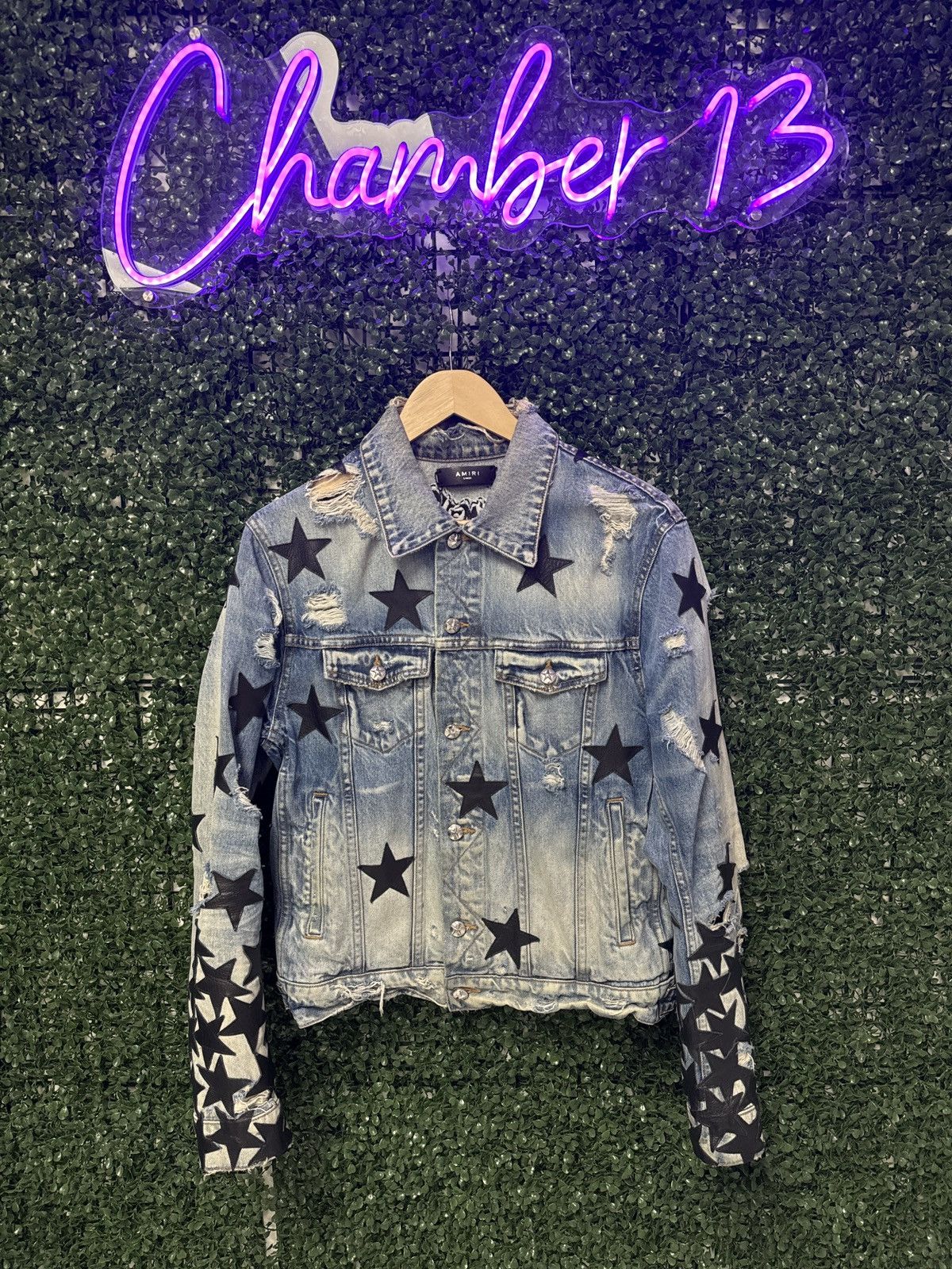 Amiri Amiri chemist denim jacket | Grailed