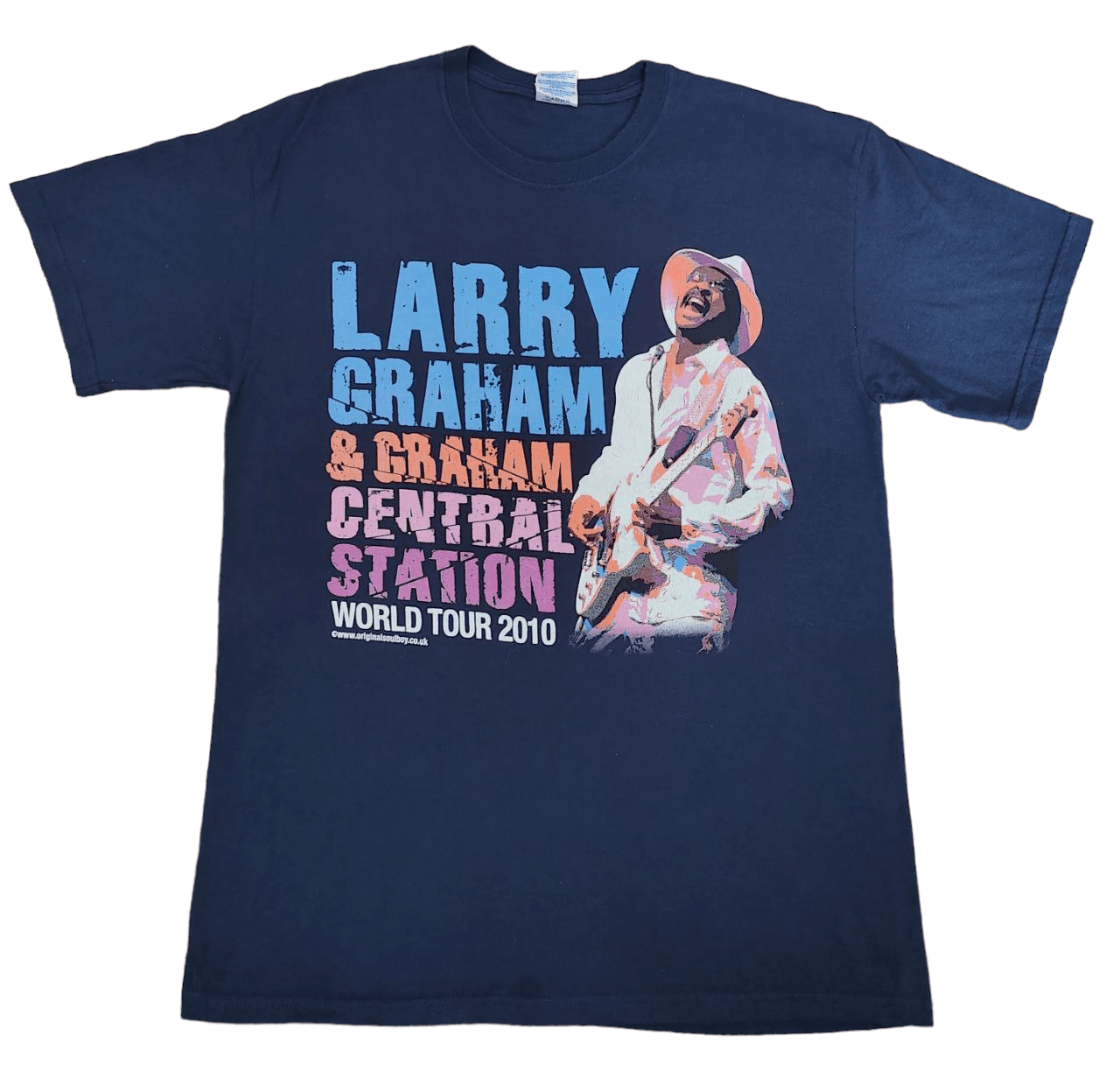 Rap Tees × Star Of Hollywood × Tour Tee Larry Graham World Tour T | Grailed