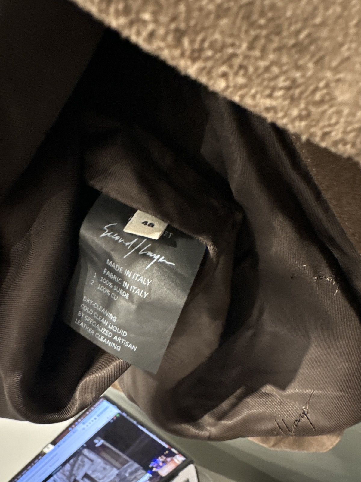 Second/Layer Suede Jacket | Grailed