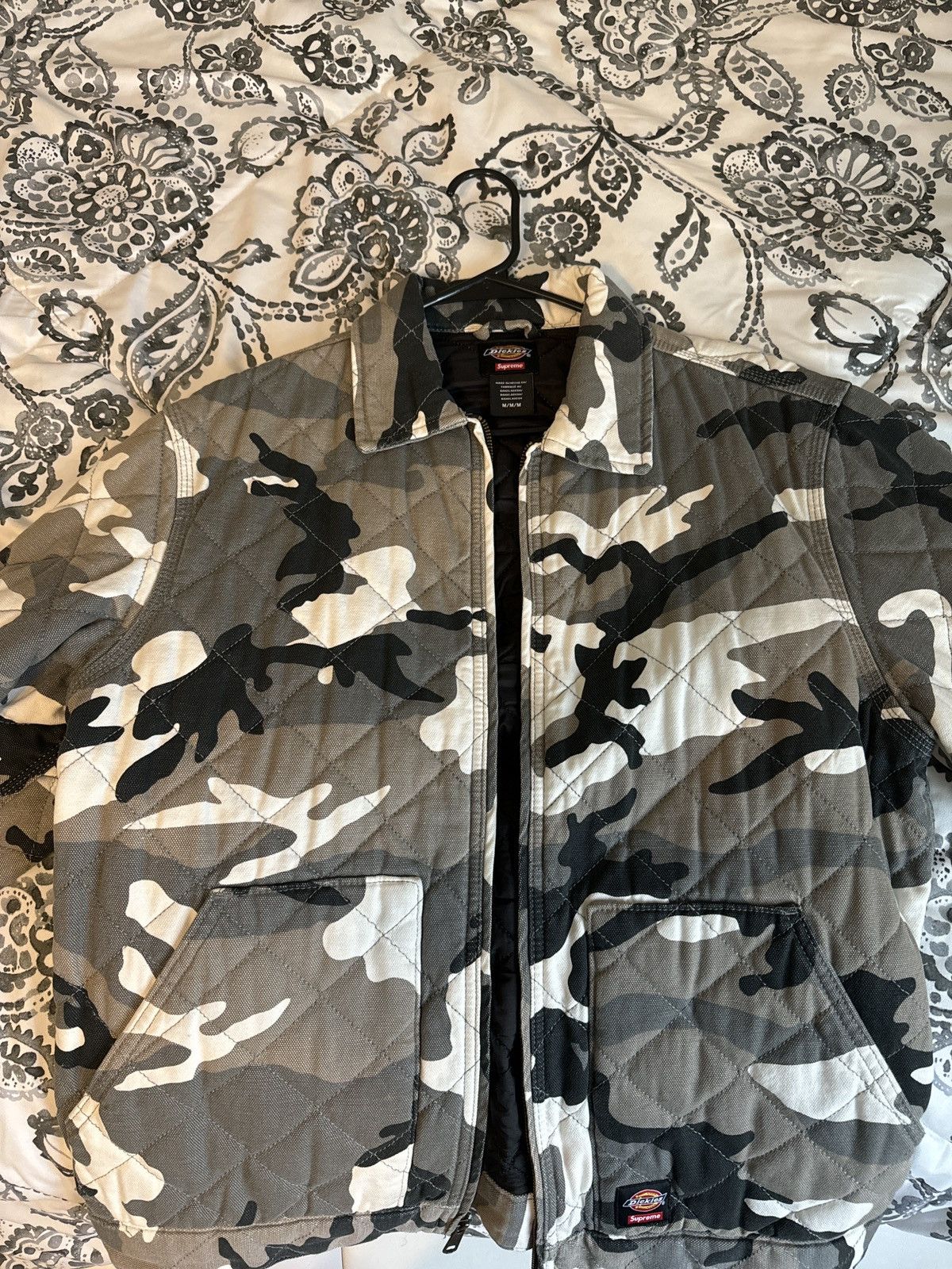 Supreme Supreme Grey Camo Jacket | Grailed