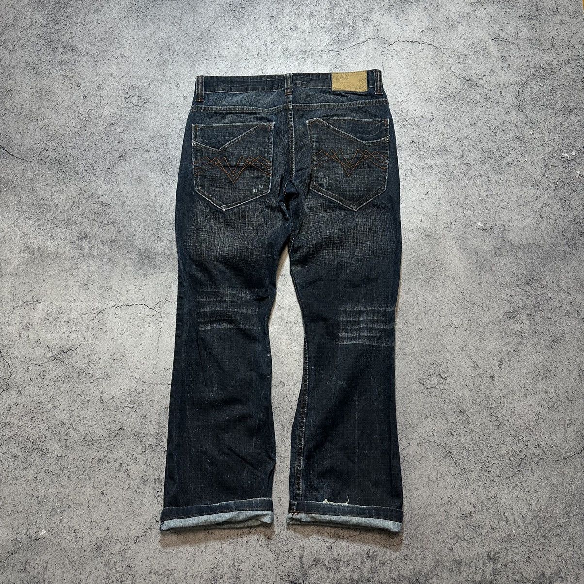 Vintage Archive Fishbone Avant Garde Distressed Cargo Jeans 90’s | Grailed