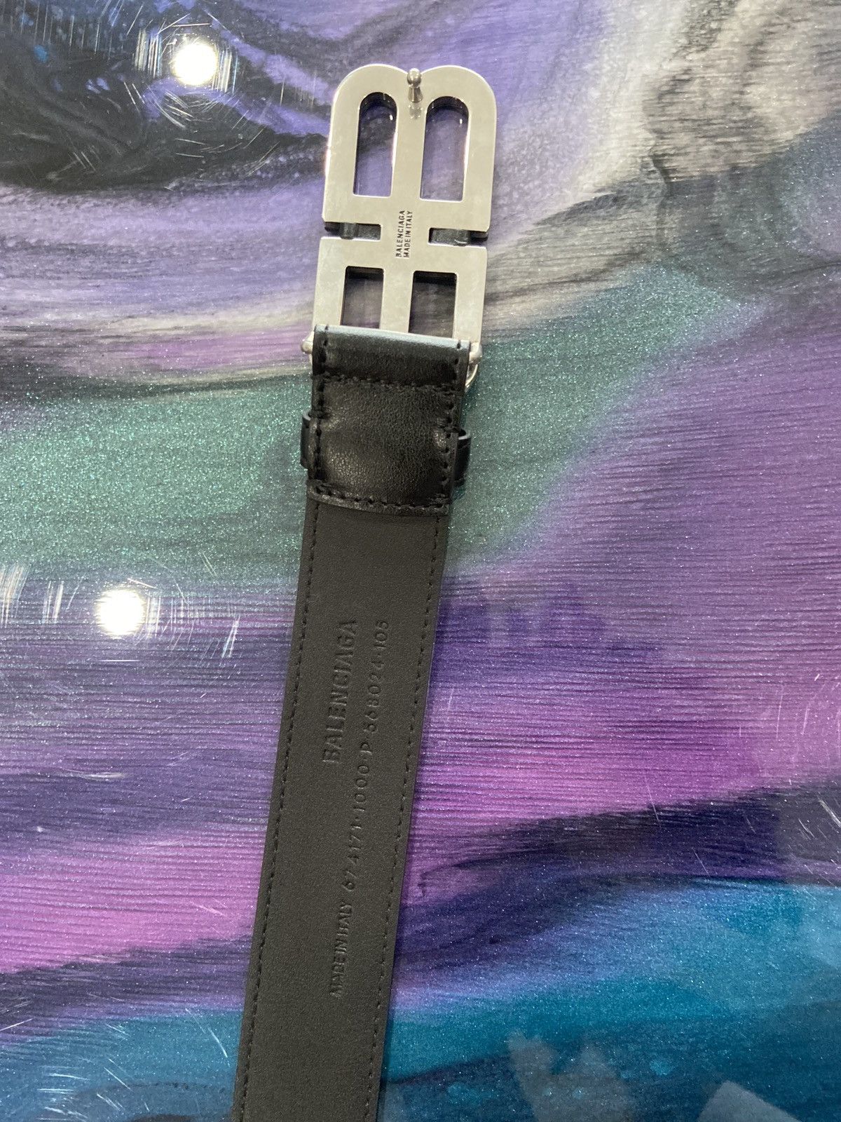Balenciaga Belenciaga double B belt | Grailed