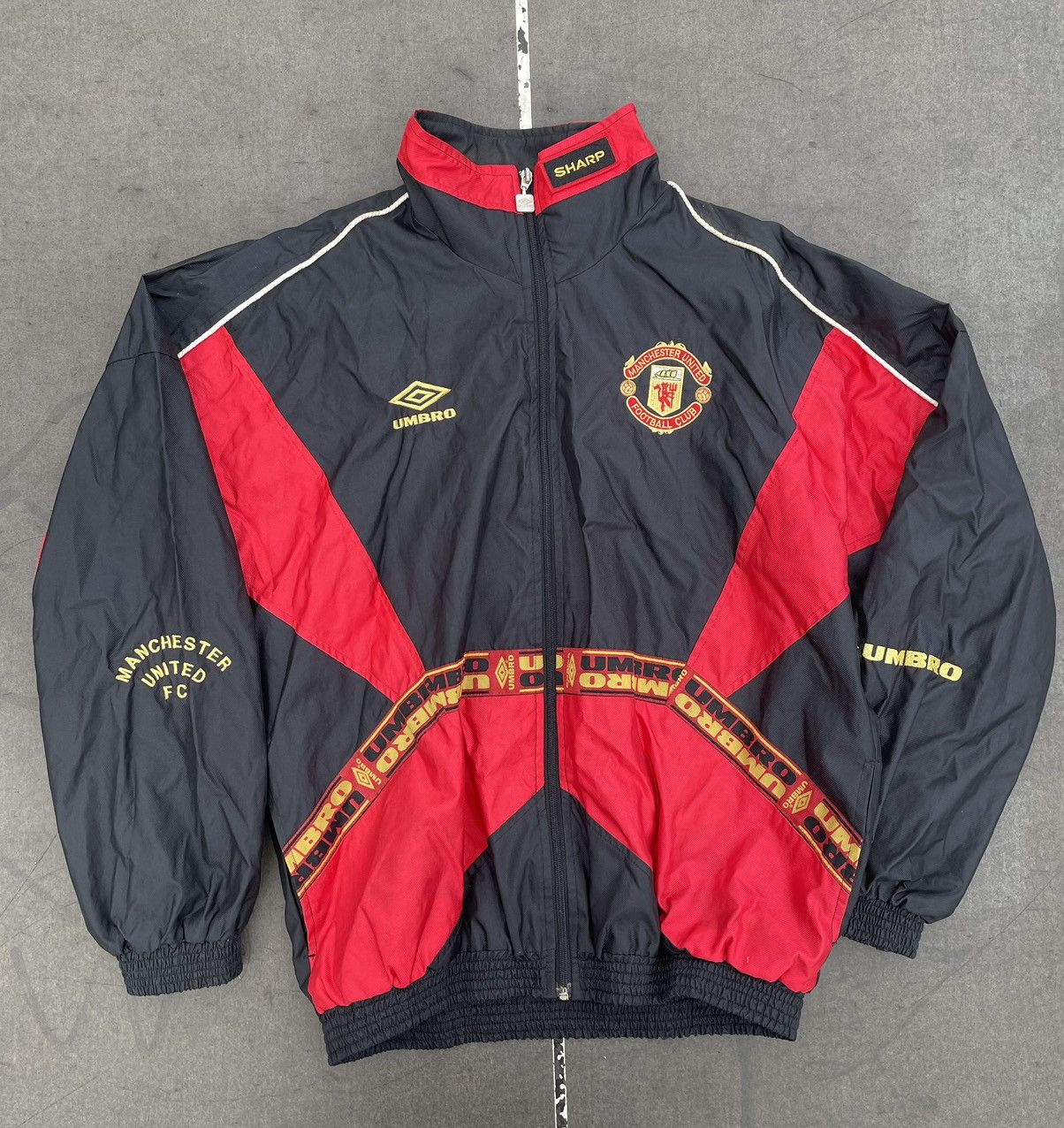 Vintage Umbro Vintage 90s Manchester United Training Jacket | Grailed