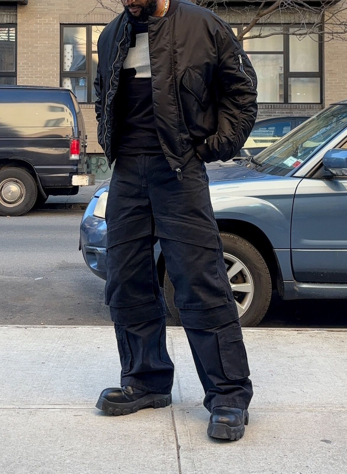 Entire Studios Last drop: Hard Cargo Denim Cargo Zip Off Pants | Grailed