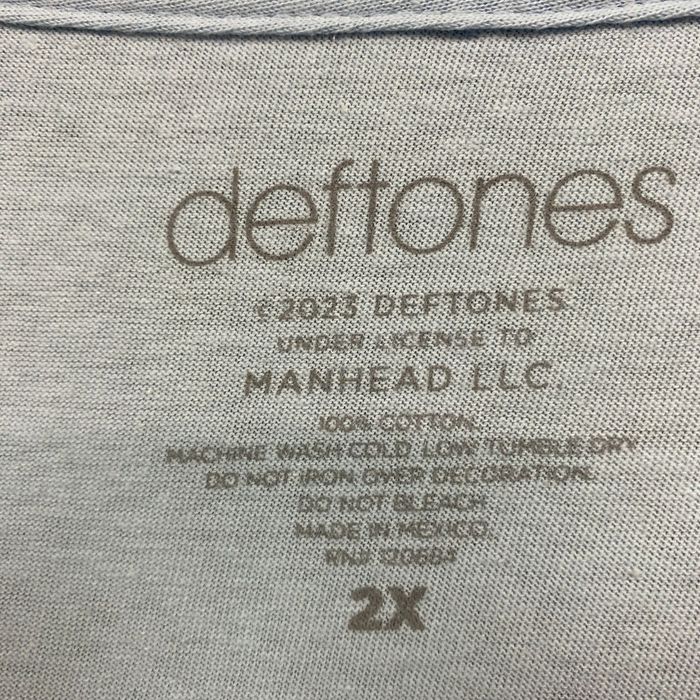 Rock Band Deftones (Like) Linus Album Nu Metal Band Poster Tee 2X | Grailed