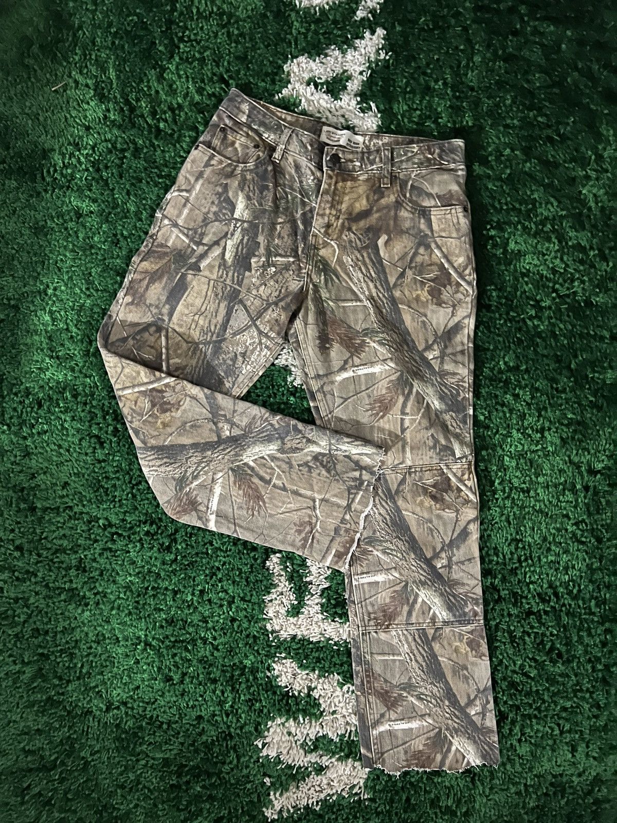 Vintage Levi’s Camo Field Gear Jeans | Grailed