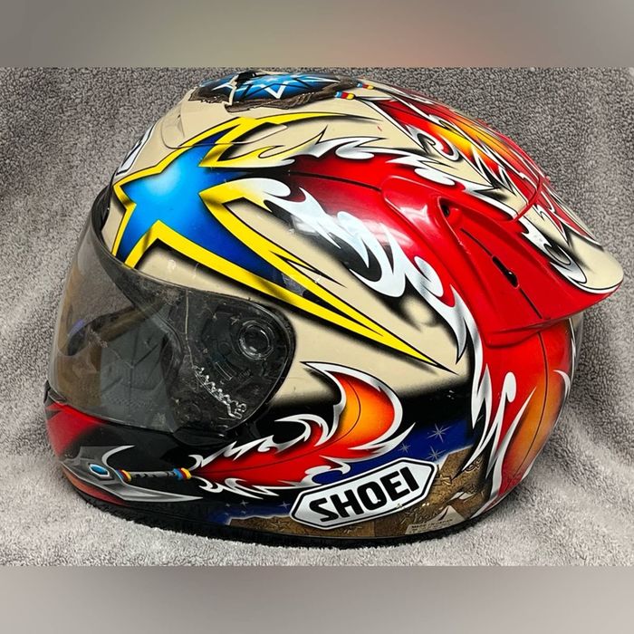 Shoepassion SHOEI Full face helmet X-11 NORICK Gauloises Yamaha M | Grailed