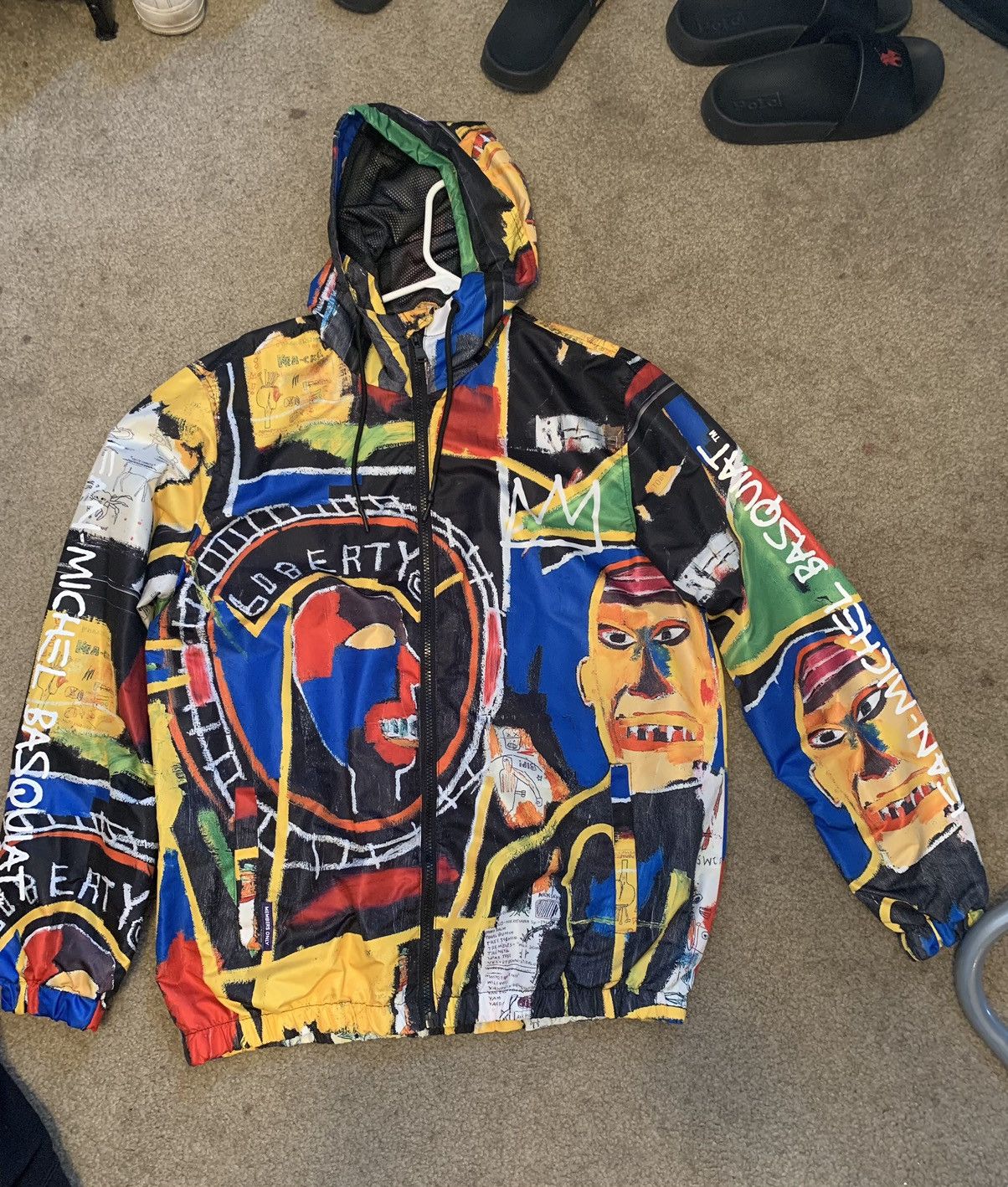 Jean-Michel Basquiat × Members Only Jean Michel Basquiat X Members Only ...