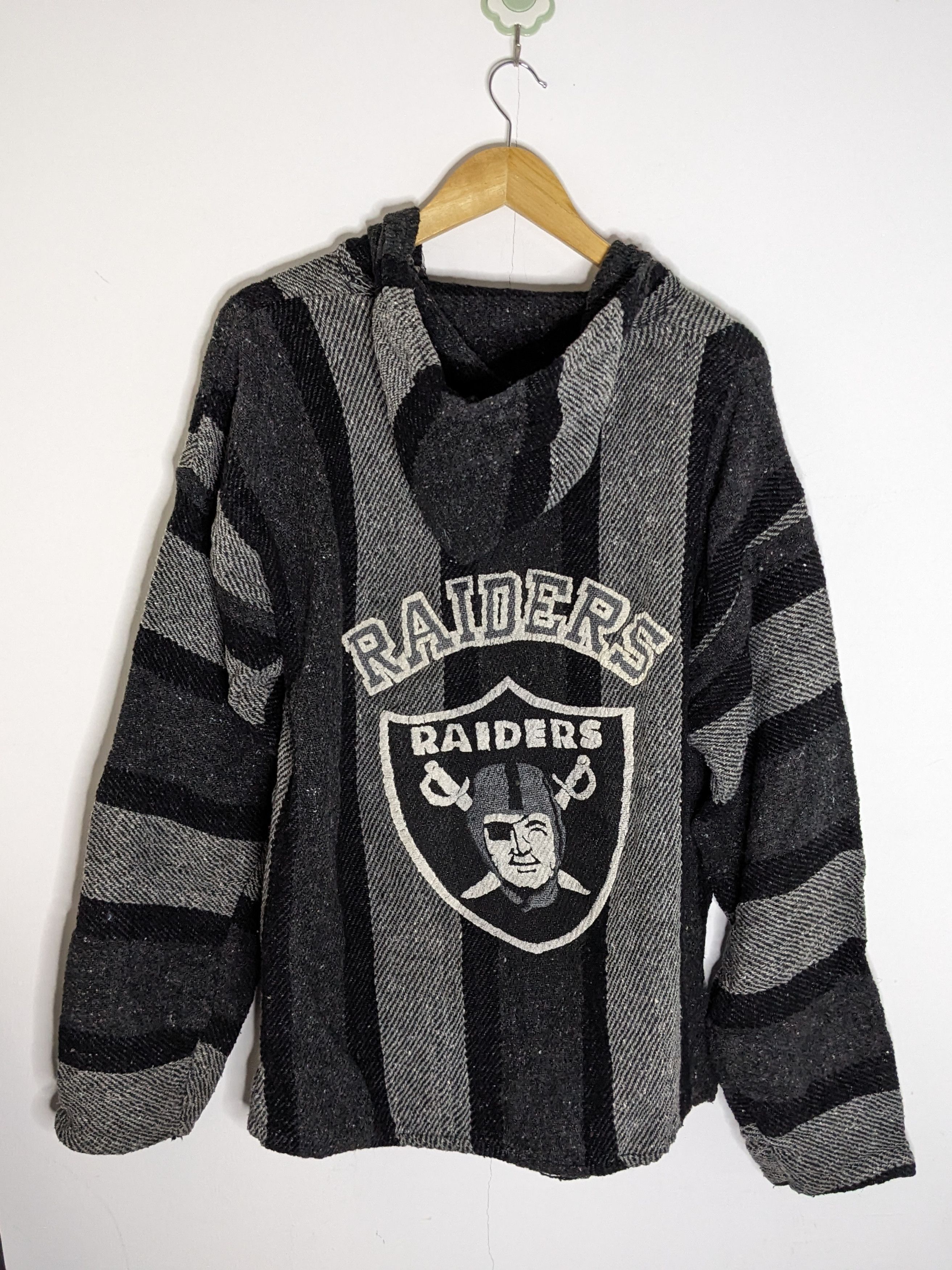 Vintage Vintage Raiders Mexican Baja Hoodie Big Logo | Grailed