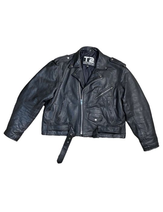 Universal Studios T2 leather jacket Universal Studios Terminator 2 MFC ...